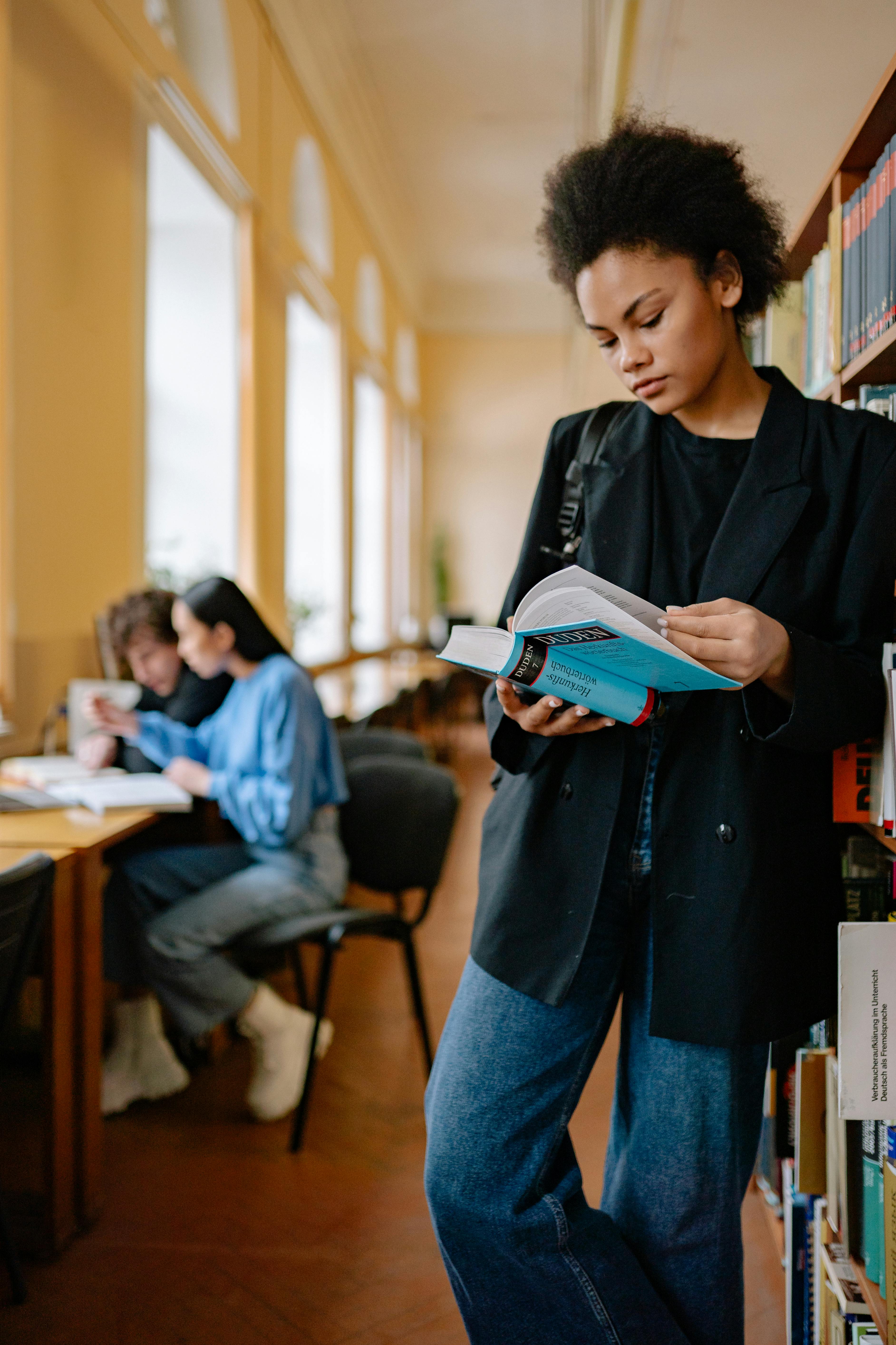 STUDENTS | CLASSROOM | LIBRARY · Pexels