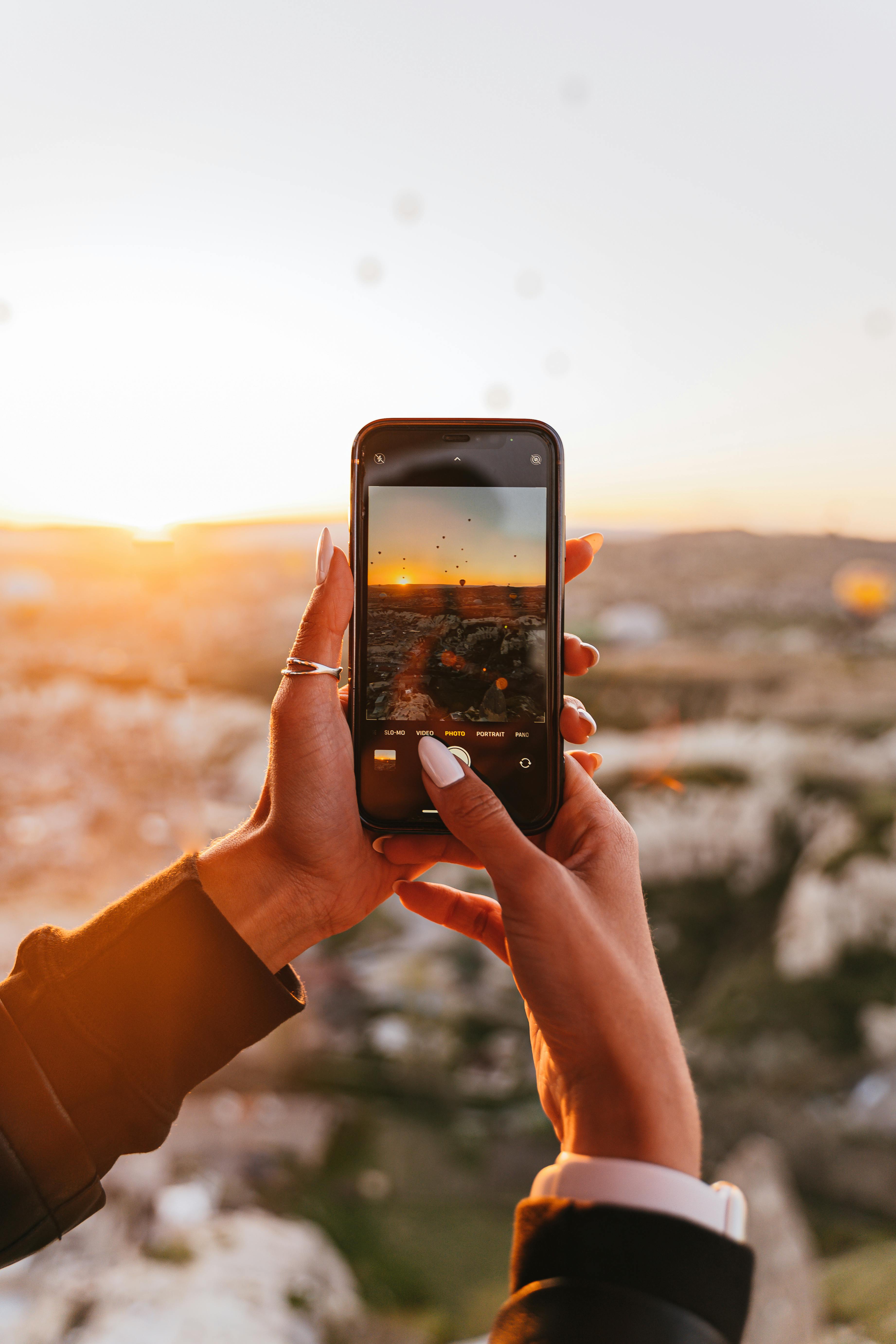 A Person Holding a Smartphone · Free Stock Photo