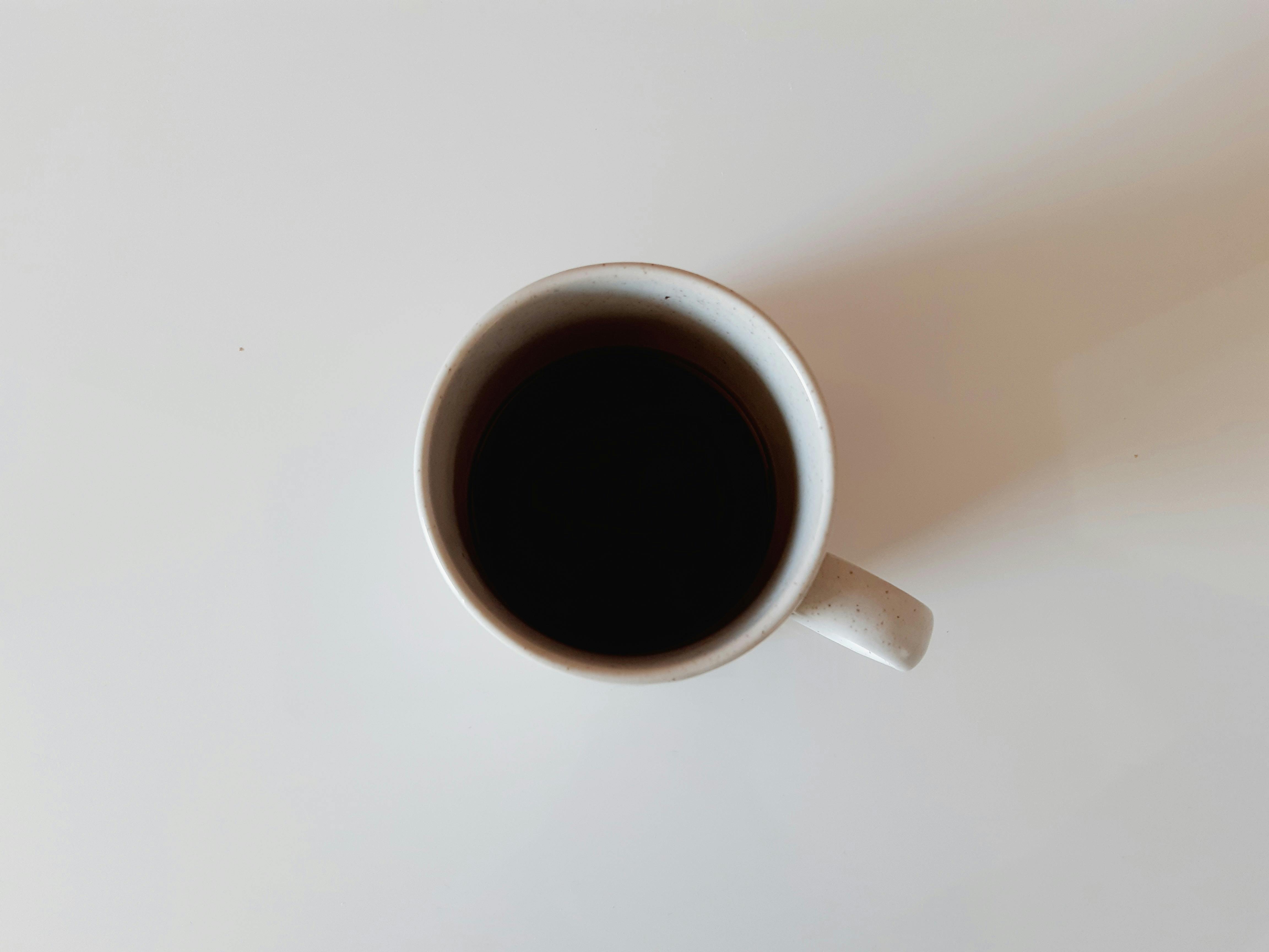 White Ceramic Mug With Coffee · Free Stock Photo