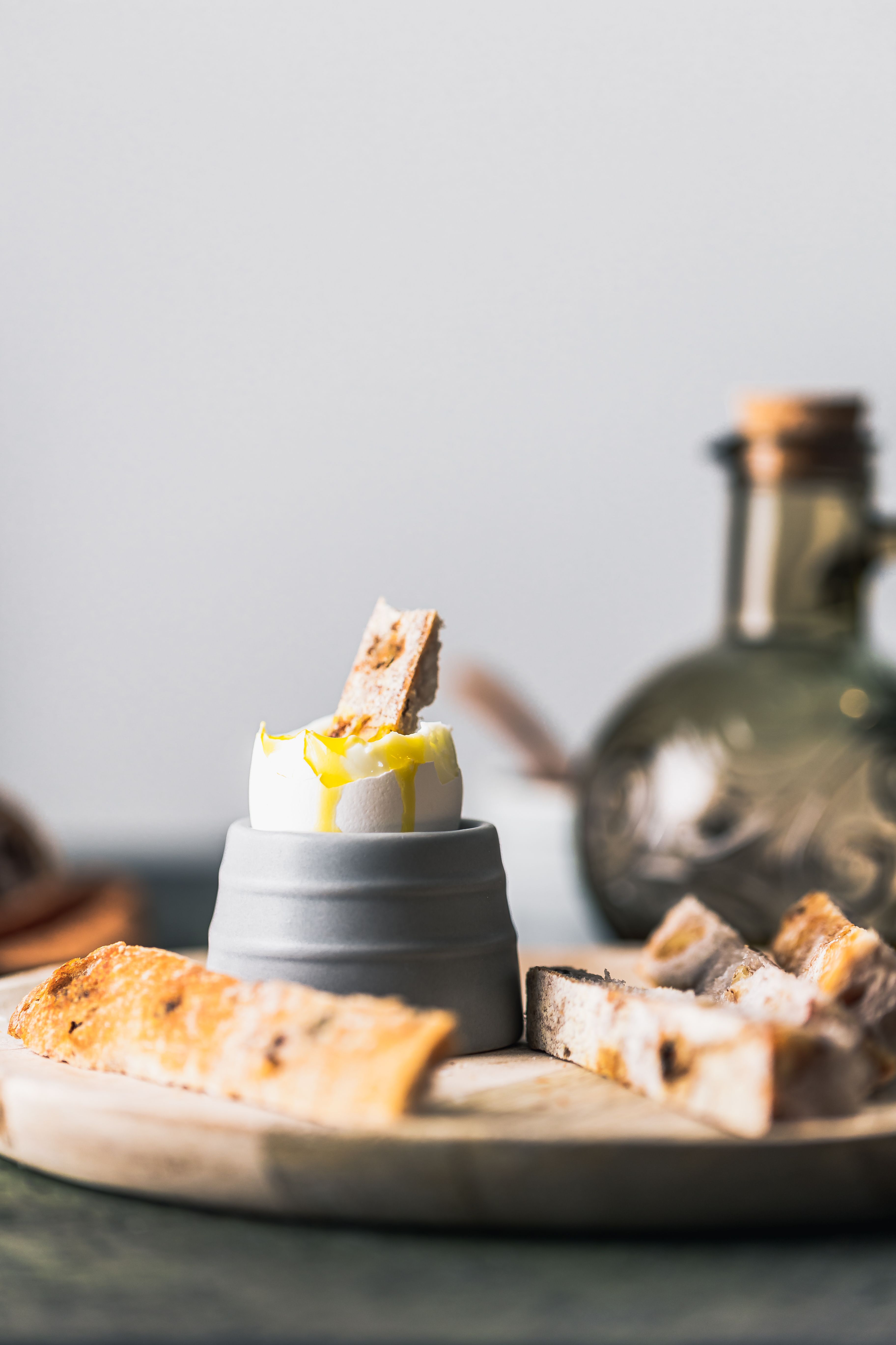 Goulashes with Egg in Bowls · Free Stock Photo