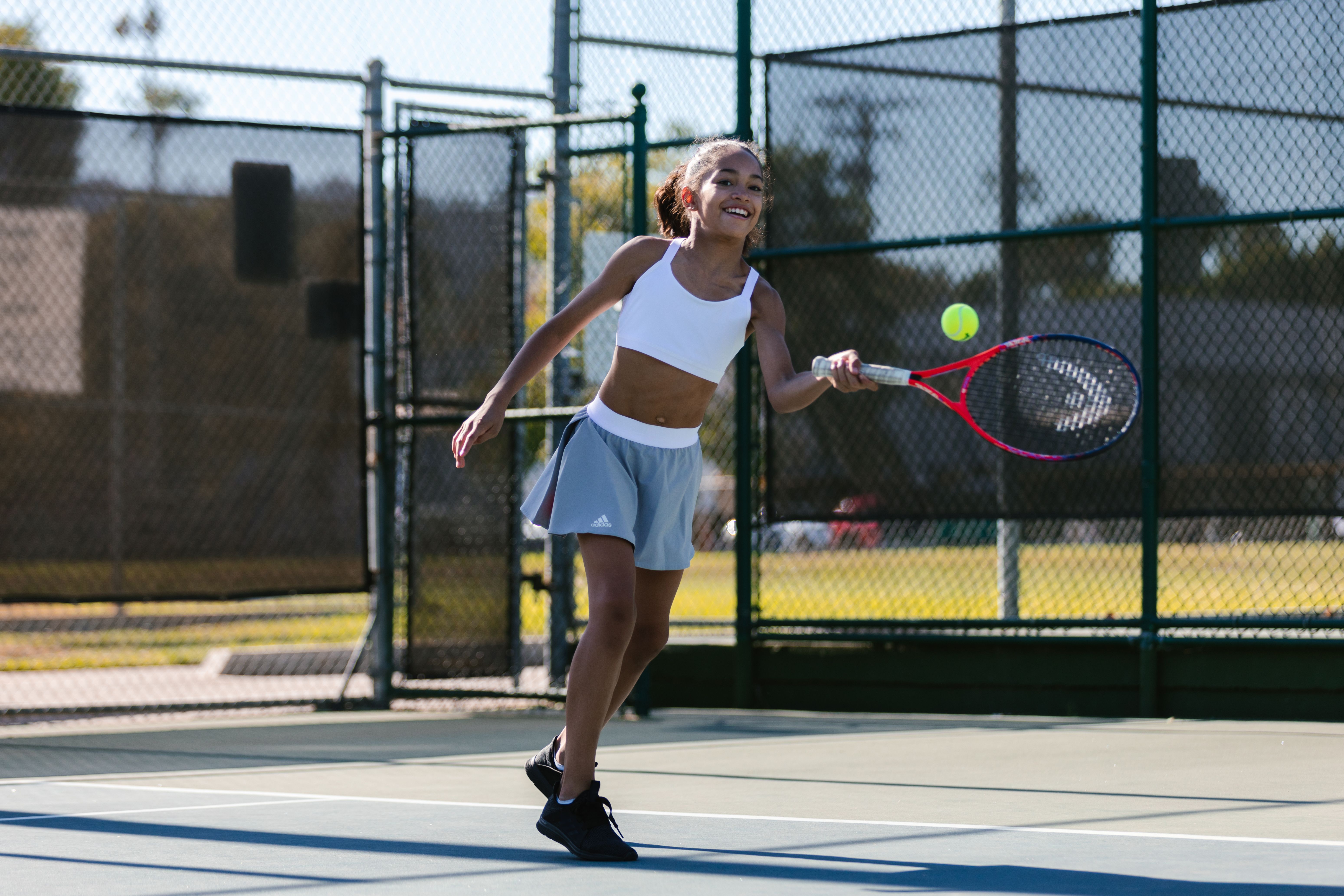 Girl Playing Tennis · Free Stock Photo