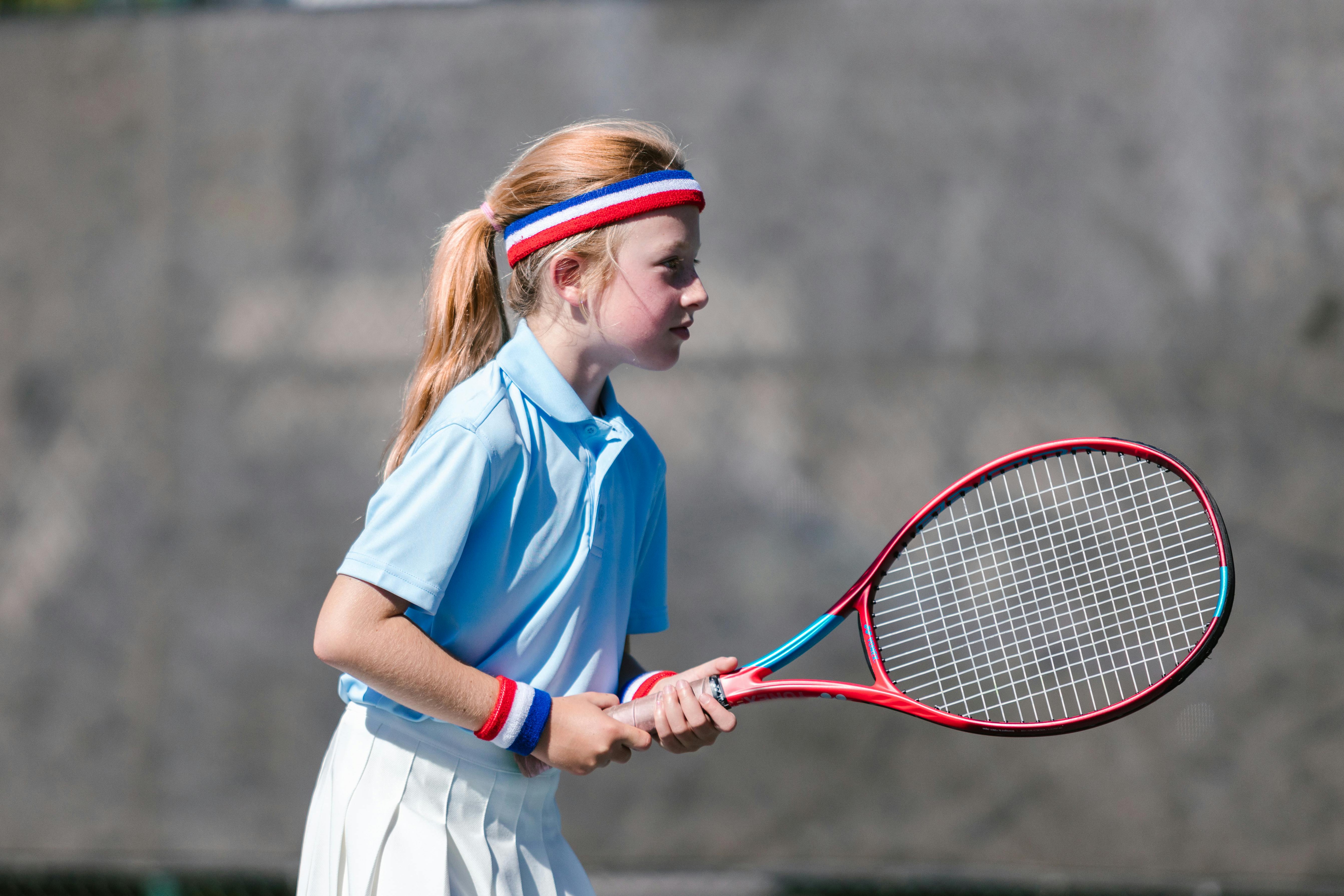 Girl Playing Tennis · Free Stock Photo