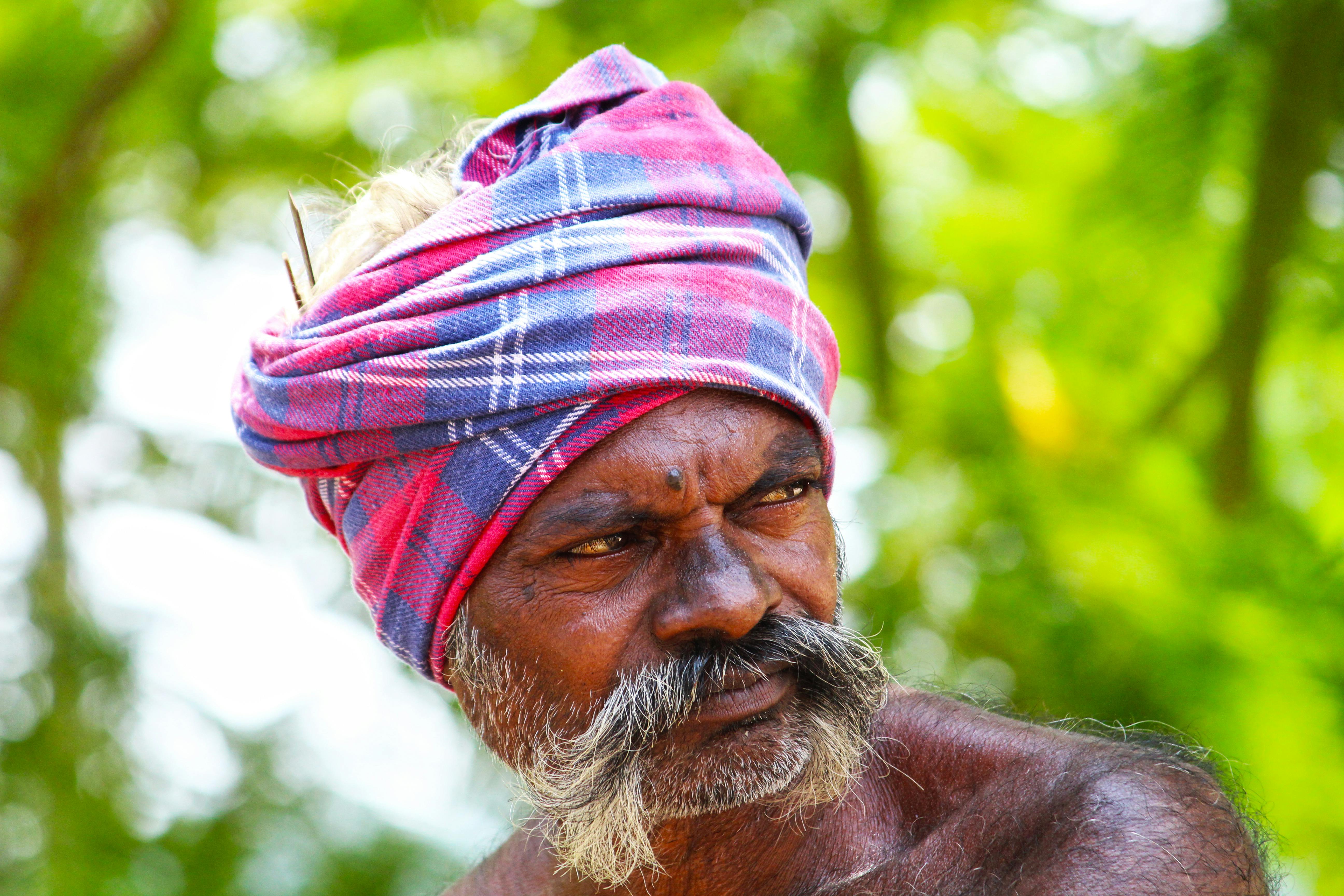Man in Turban with Beard · Free Stock Photo
