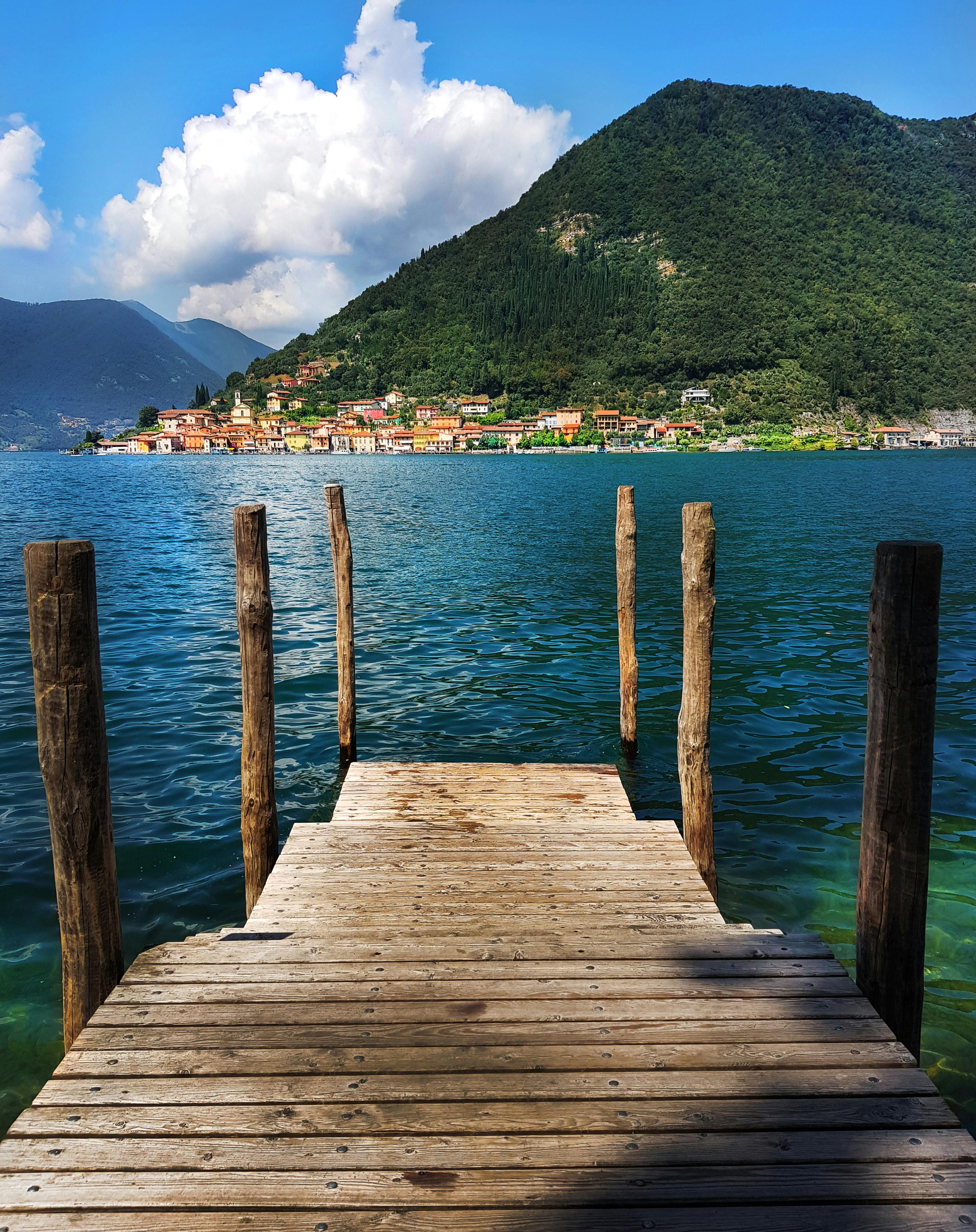 Brown Wooden Dock Above a River · Free Stock Photo