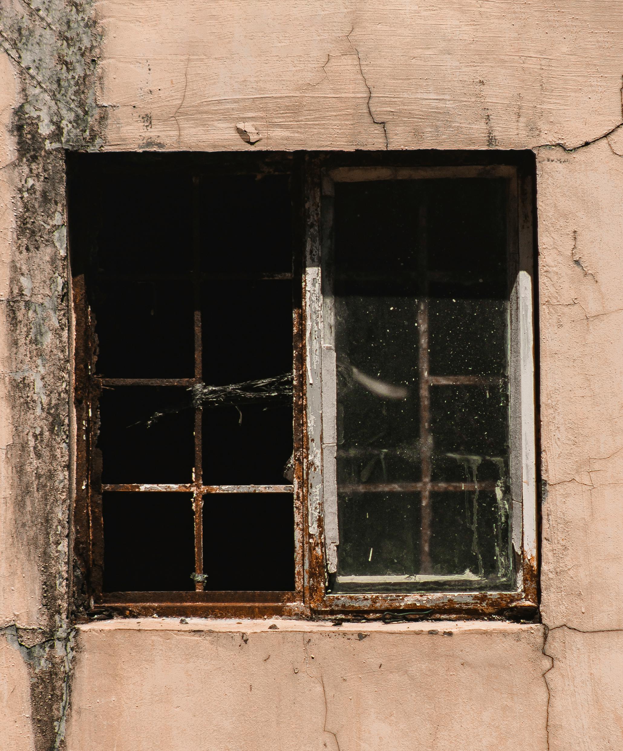 Yellow Glass Window on the Wall · Free Stock Photo