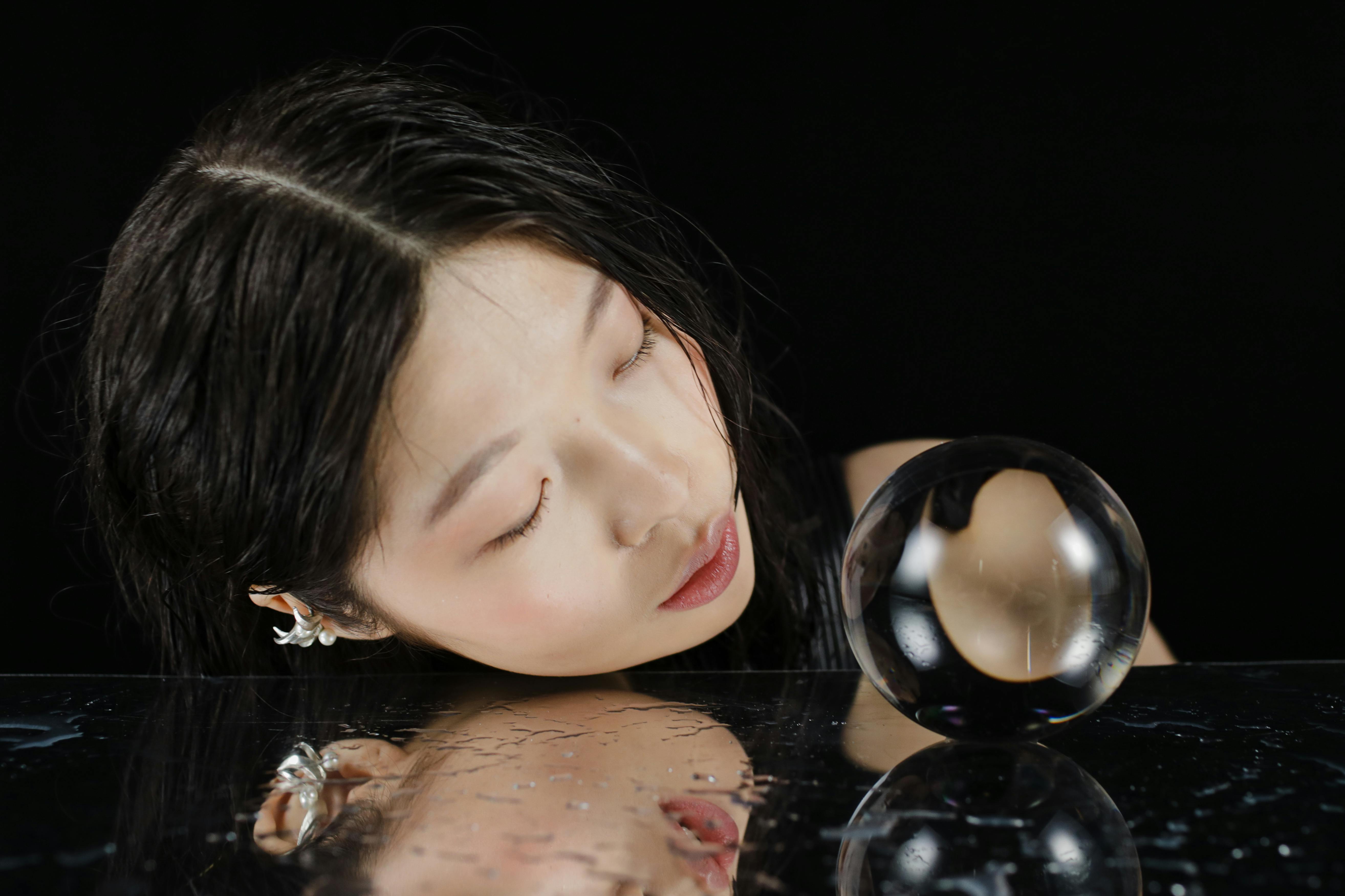 A Woman with Crystal Ball · Free Stock Photo