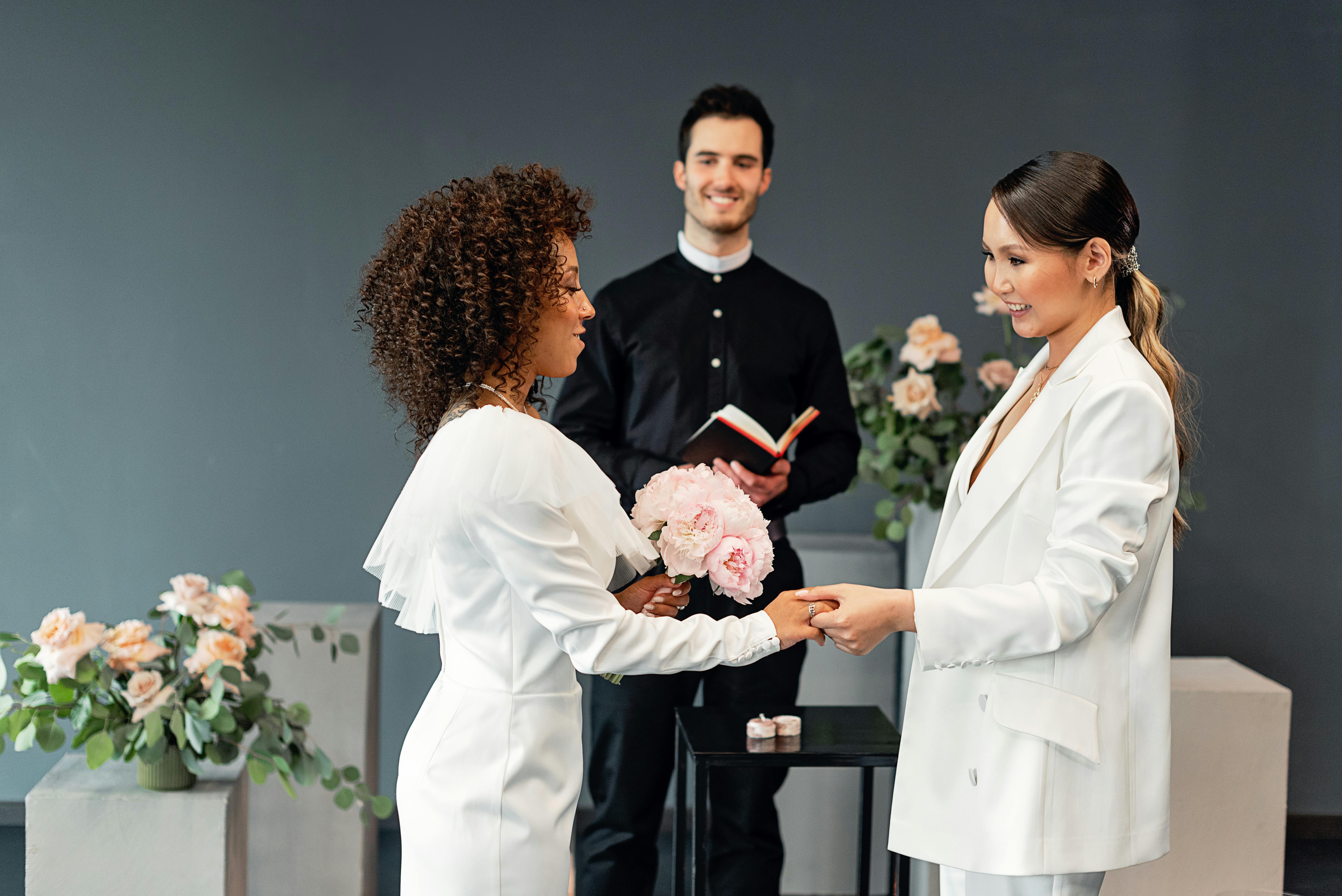 Two Women Getting Married · Free Stock Photo
