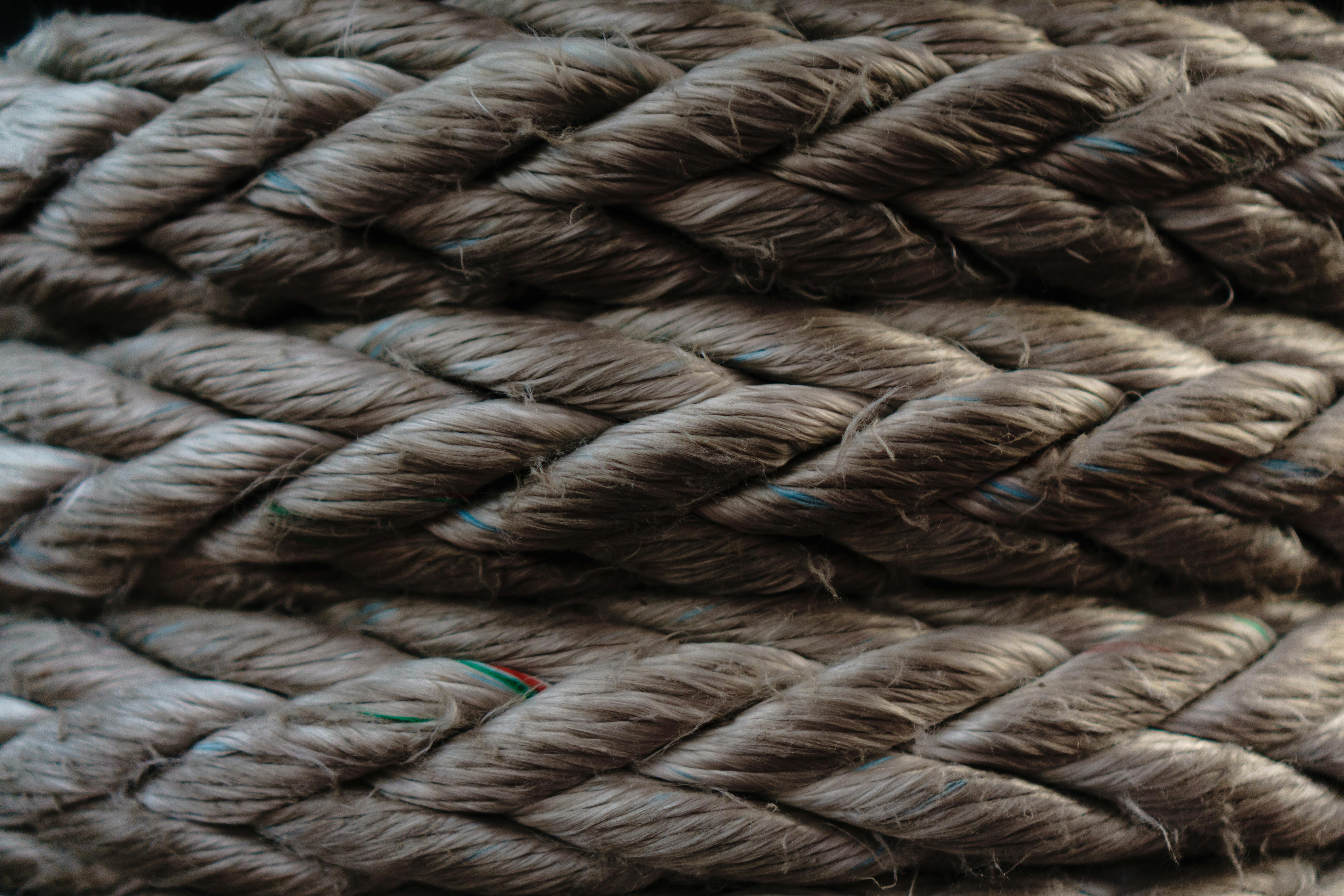 Blue Rope on Black Panel during Daytime · Free Stock Photo