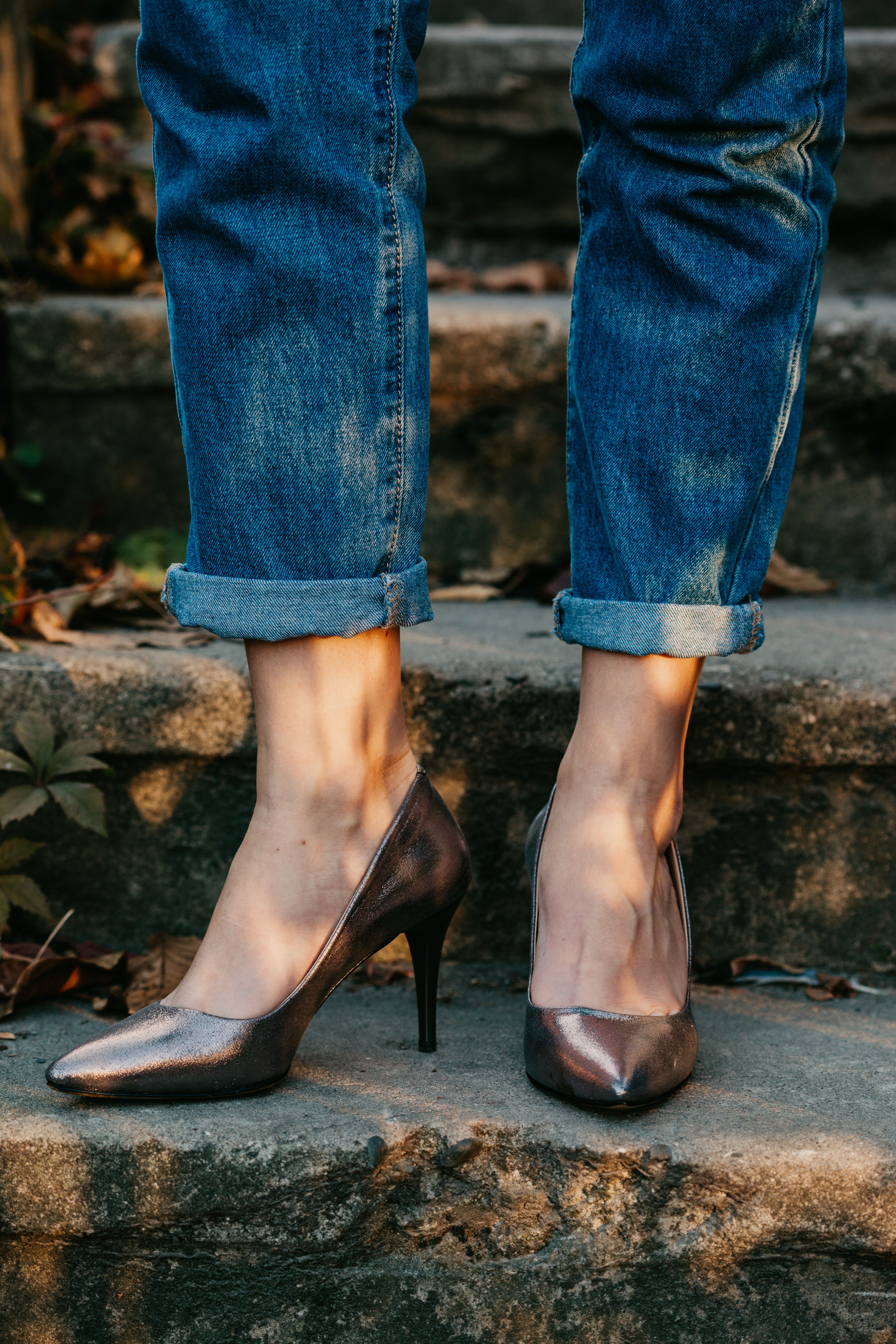 A Person Wearing Heels · Free Stock Photo