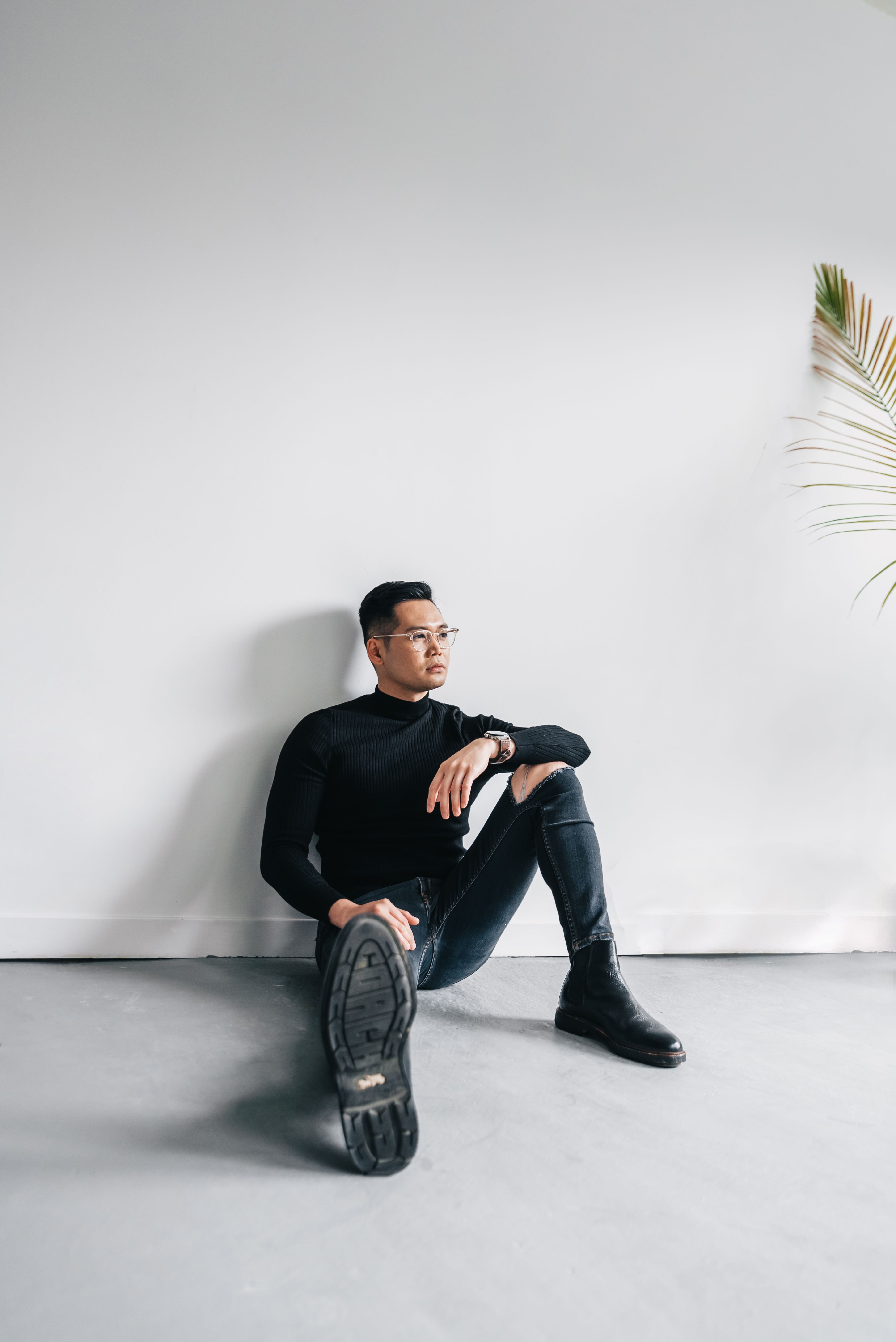 A Cross Dresser Man Sitting on a Chair · Free Stock Photo