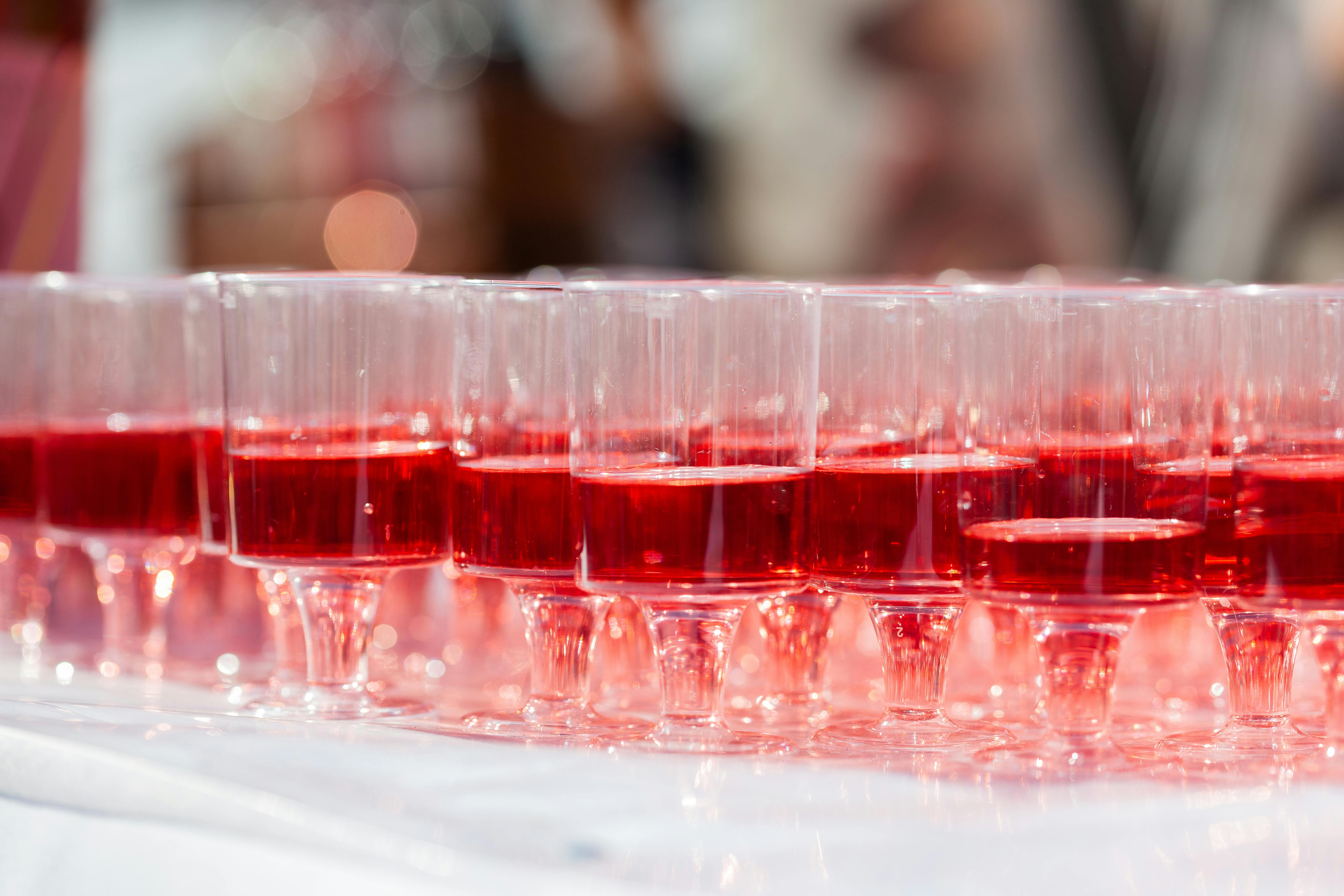 Photo of Red Alcoholic Drinks · Free Stock Photo
