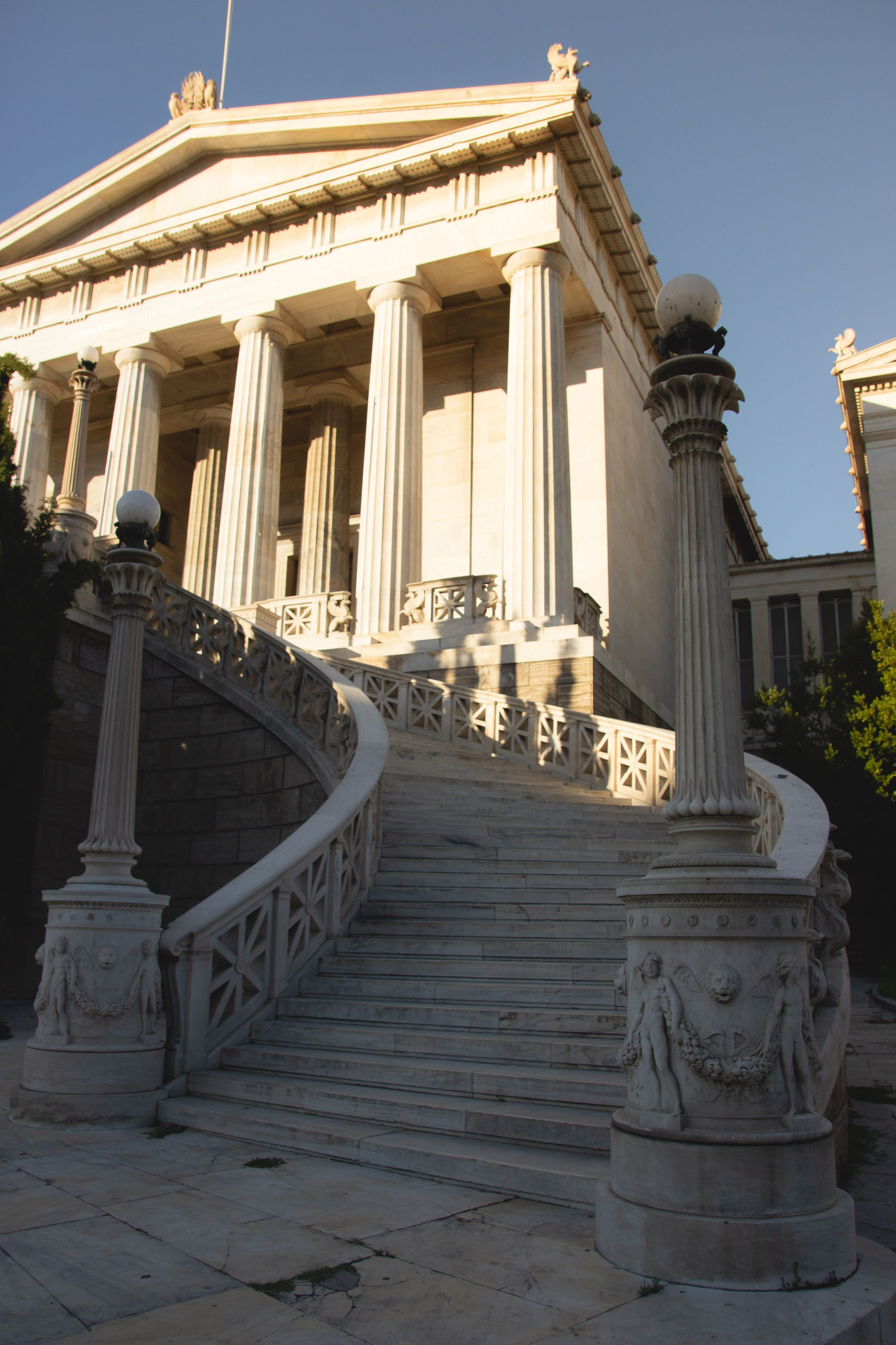Neoclassical Building with Steps · Free Stock Photo