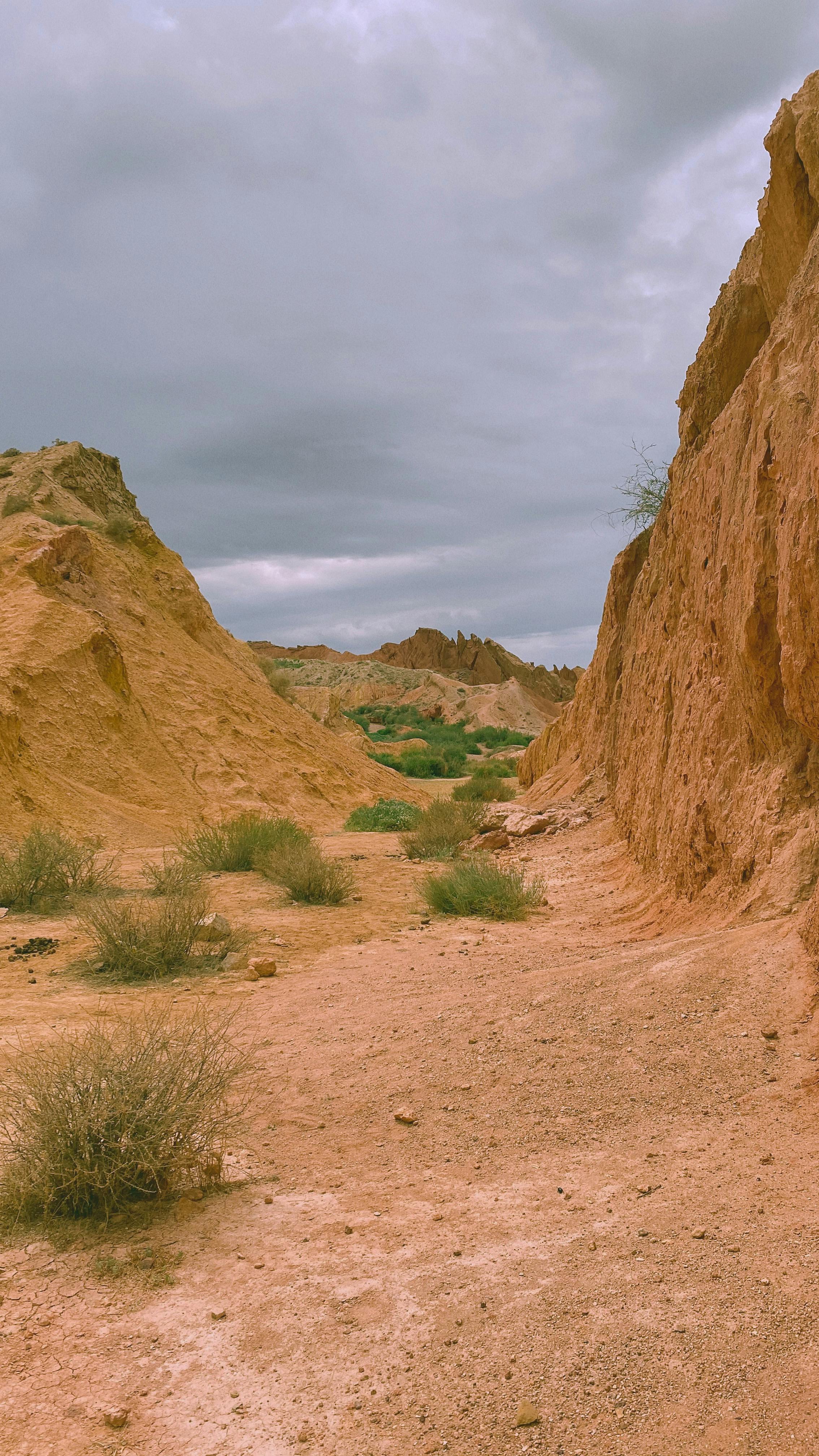 Brown Hill Under Blue Sky · Free Stock Photo