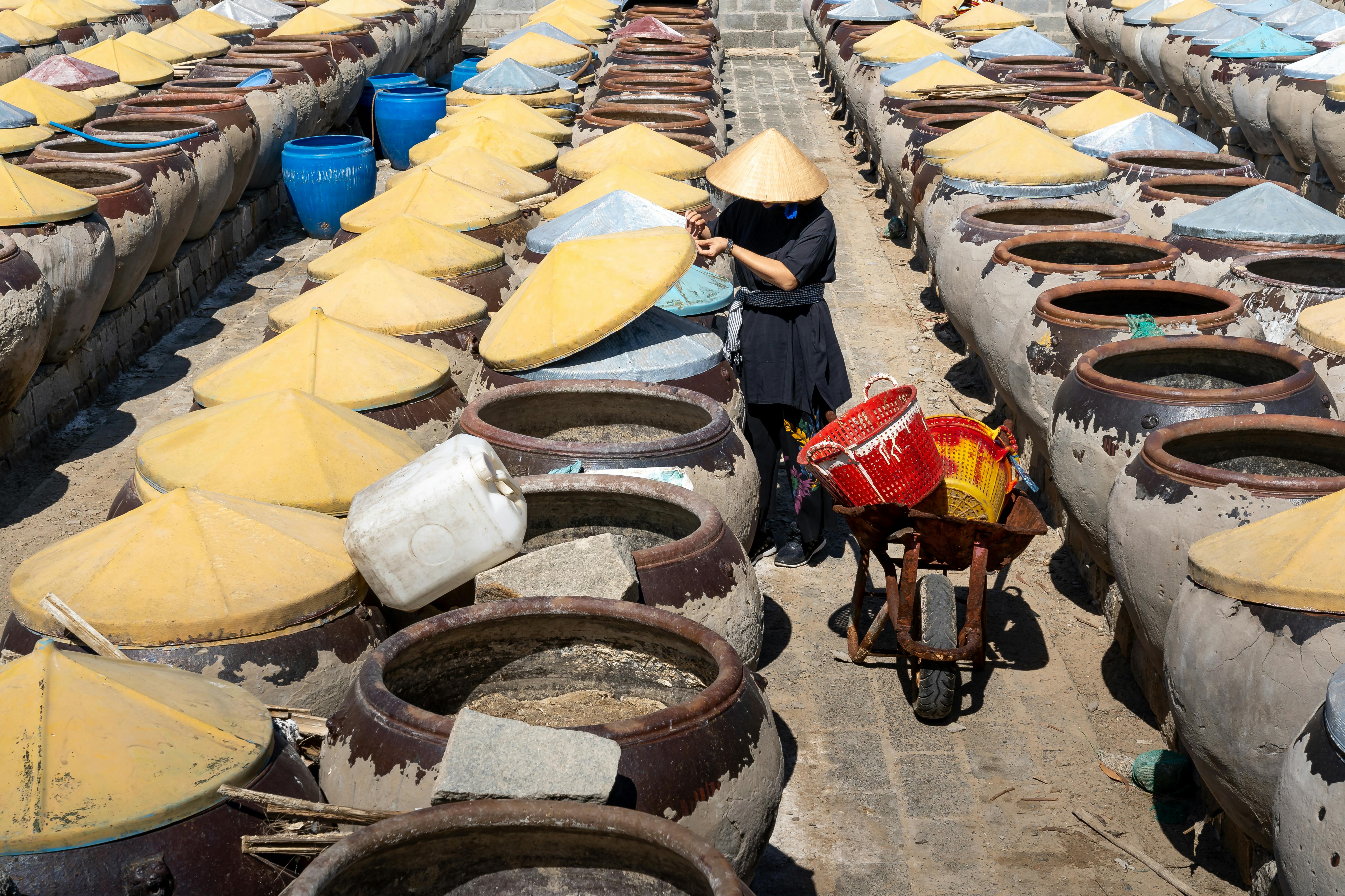 Stone Barrels in Asia · Free Stock Photo