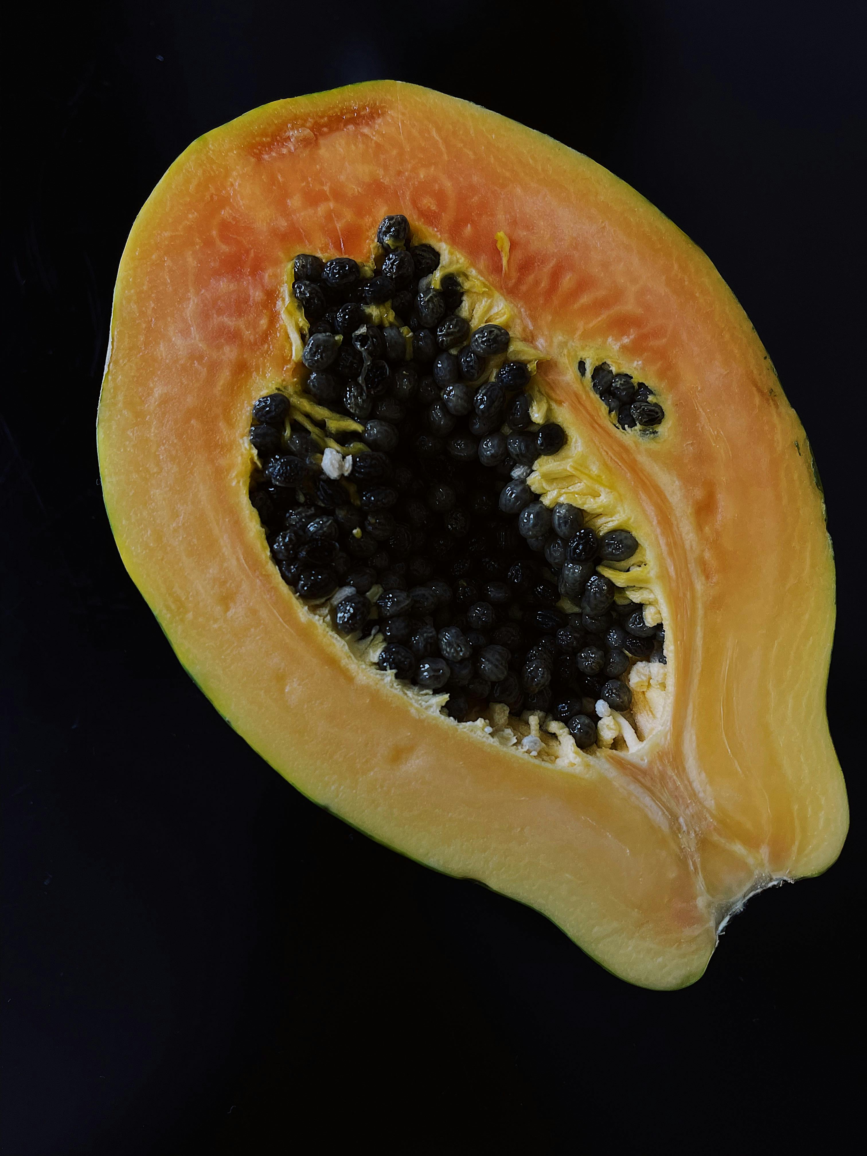 Photo of a Halved Papaya · Free Stock Photo