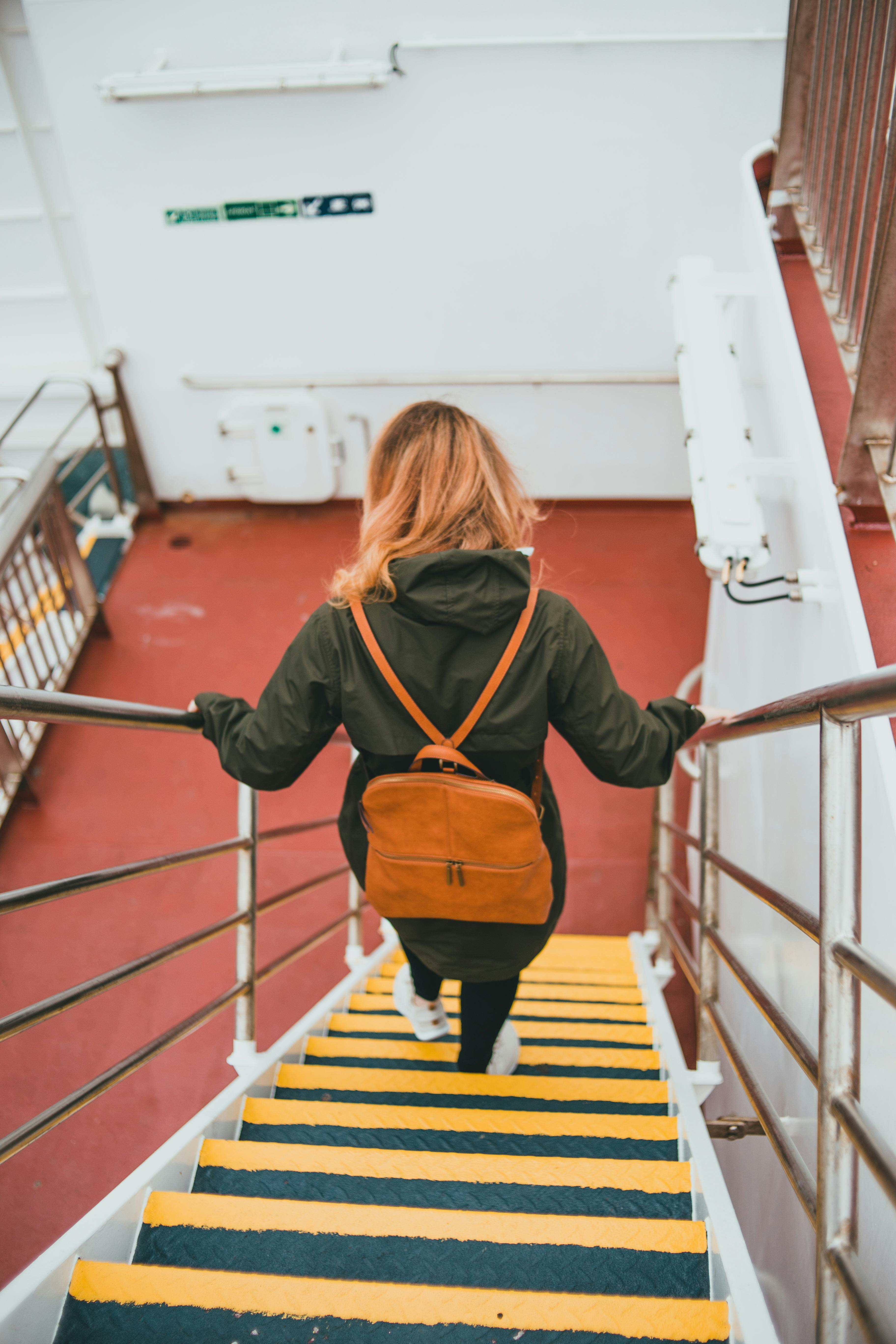 People Going Up the Stairs · Free Stock Photo