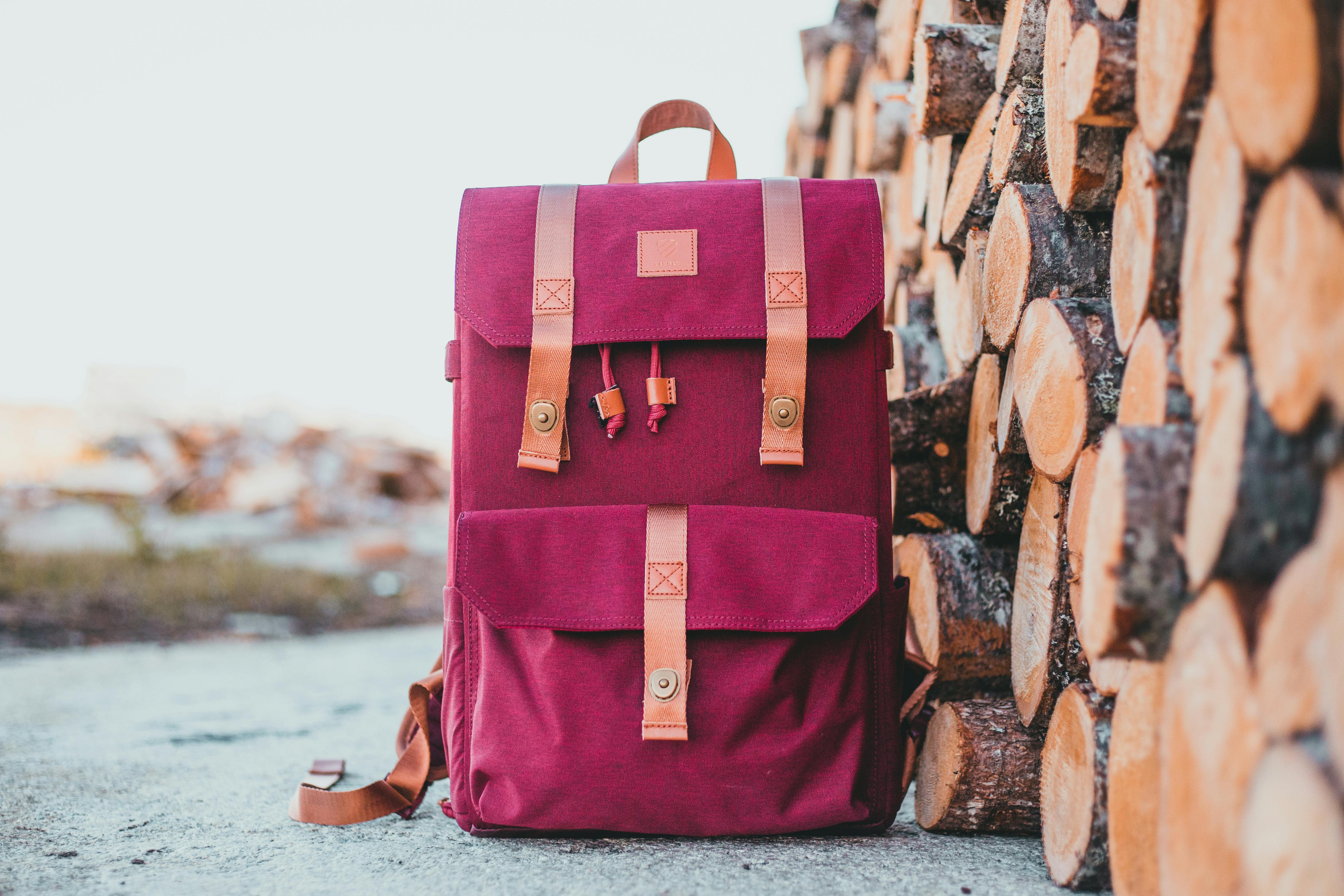 Pink Backpack by Chopped Firewood · Free Stock Photo