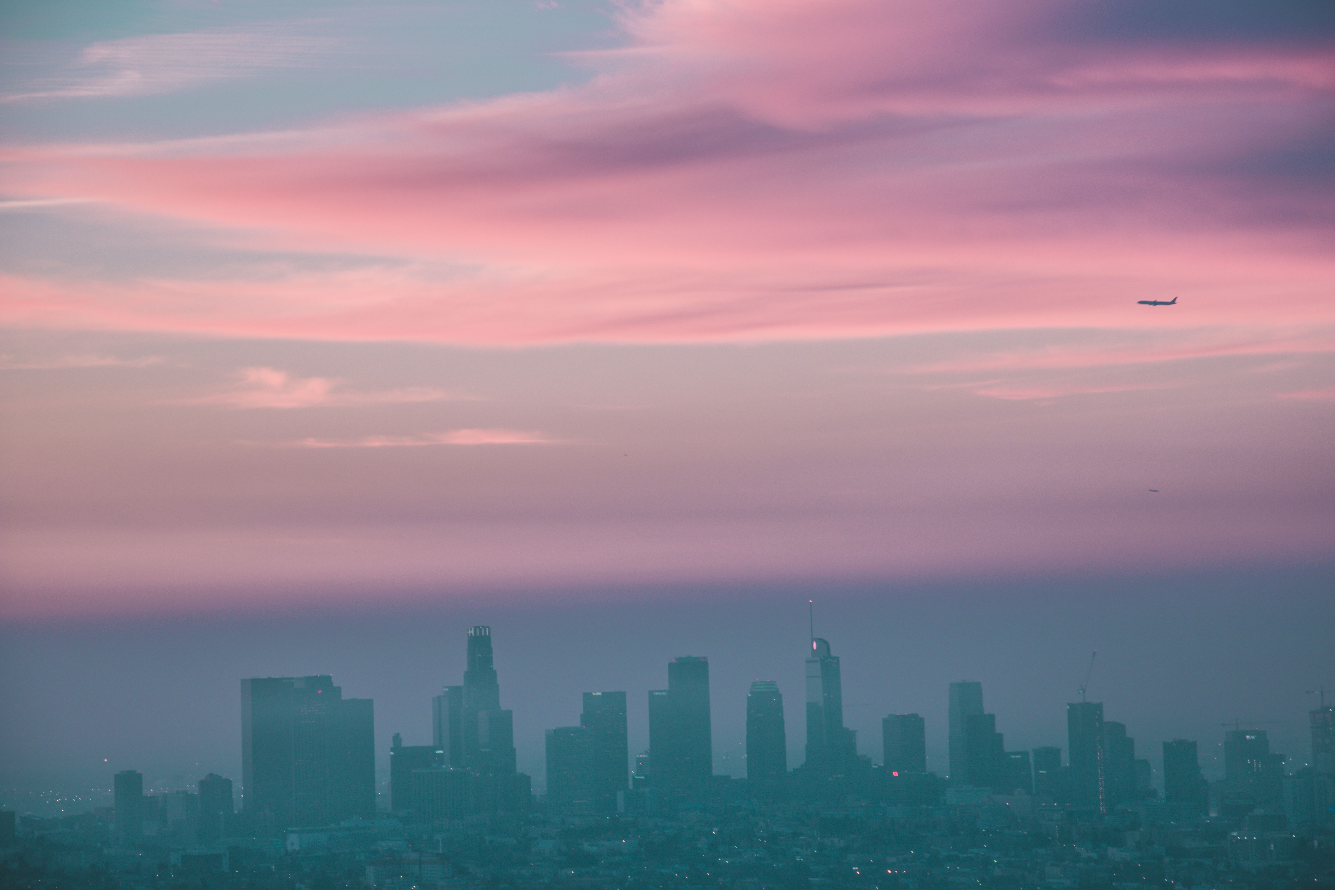 Top View of High Rise Buildings Under Sunset · Free Stock Photo