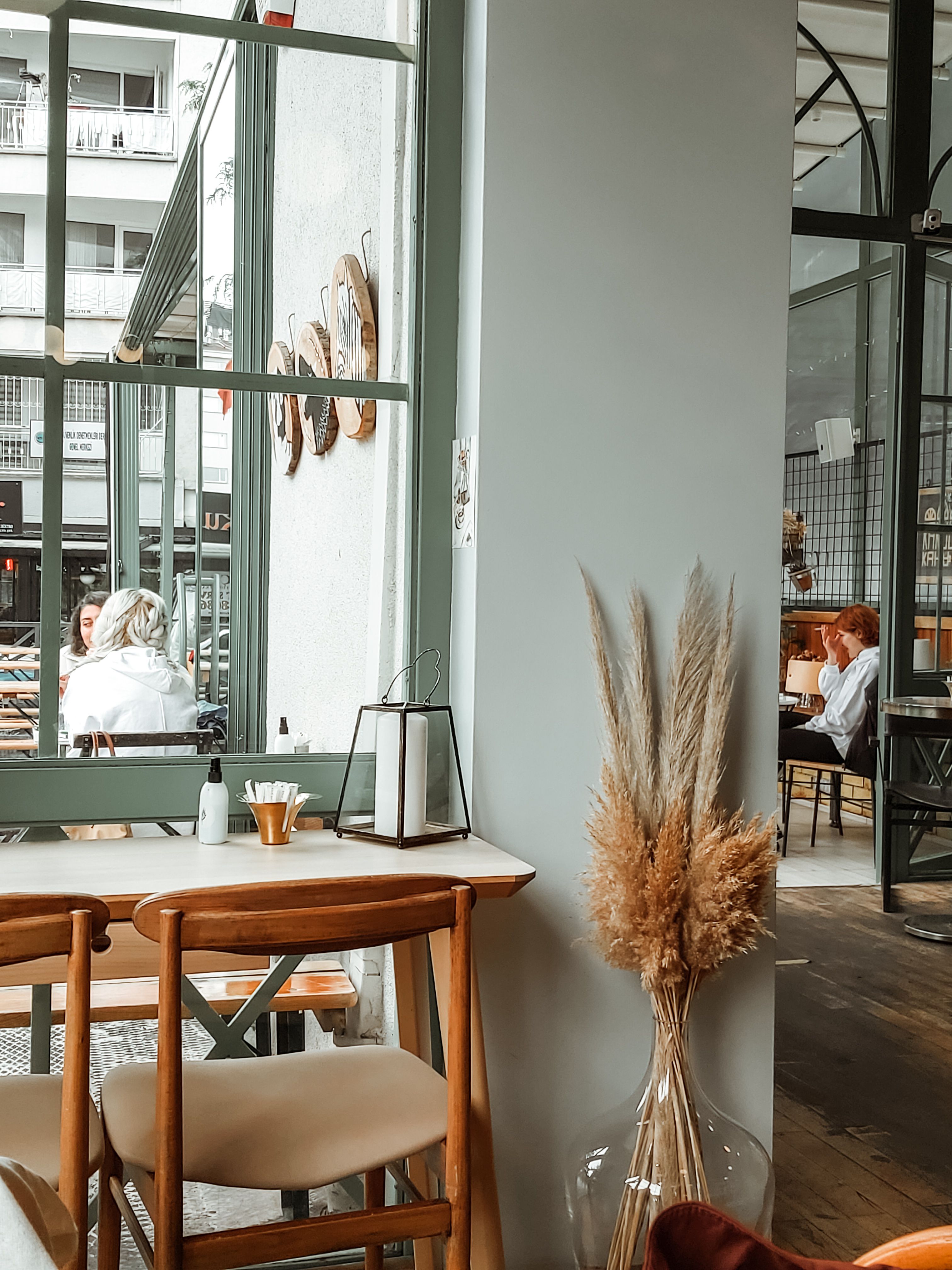 Inn Interior with Glass Walls · Free Stock Photo