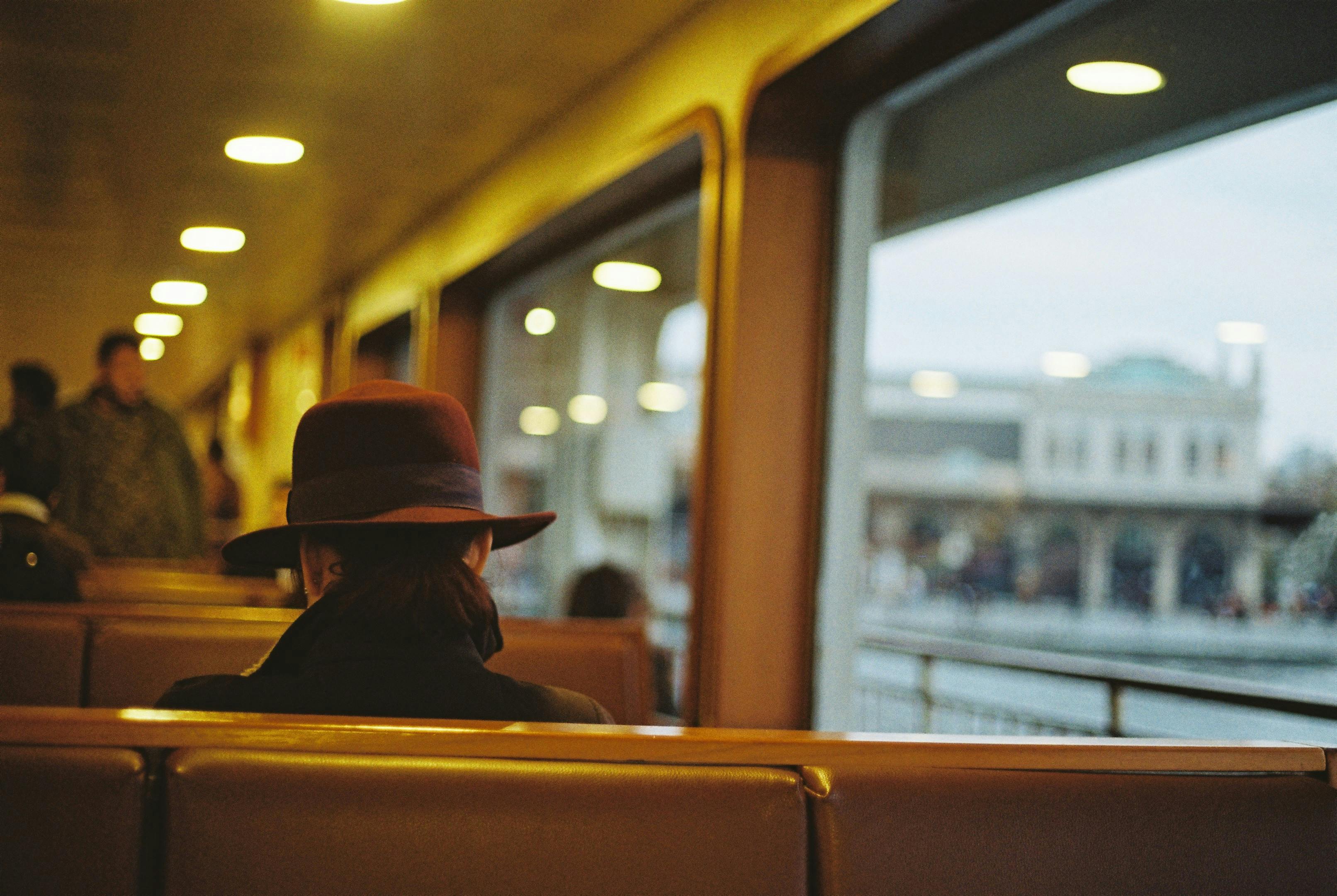 People in a Train · Free Stock Photo