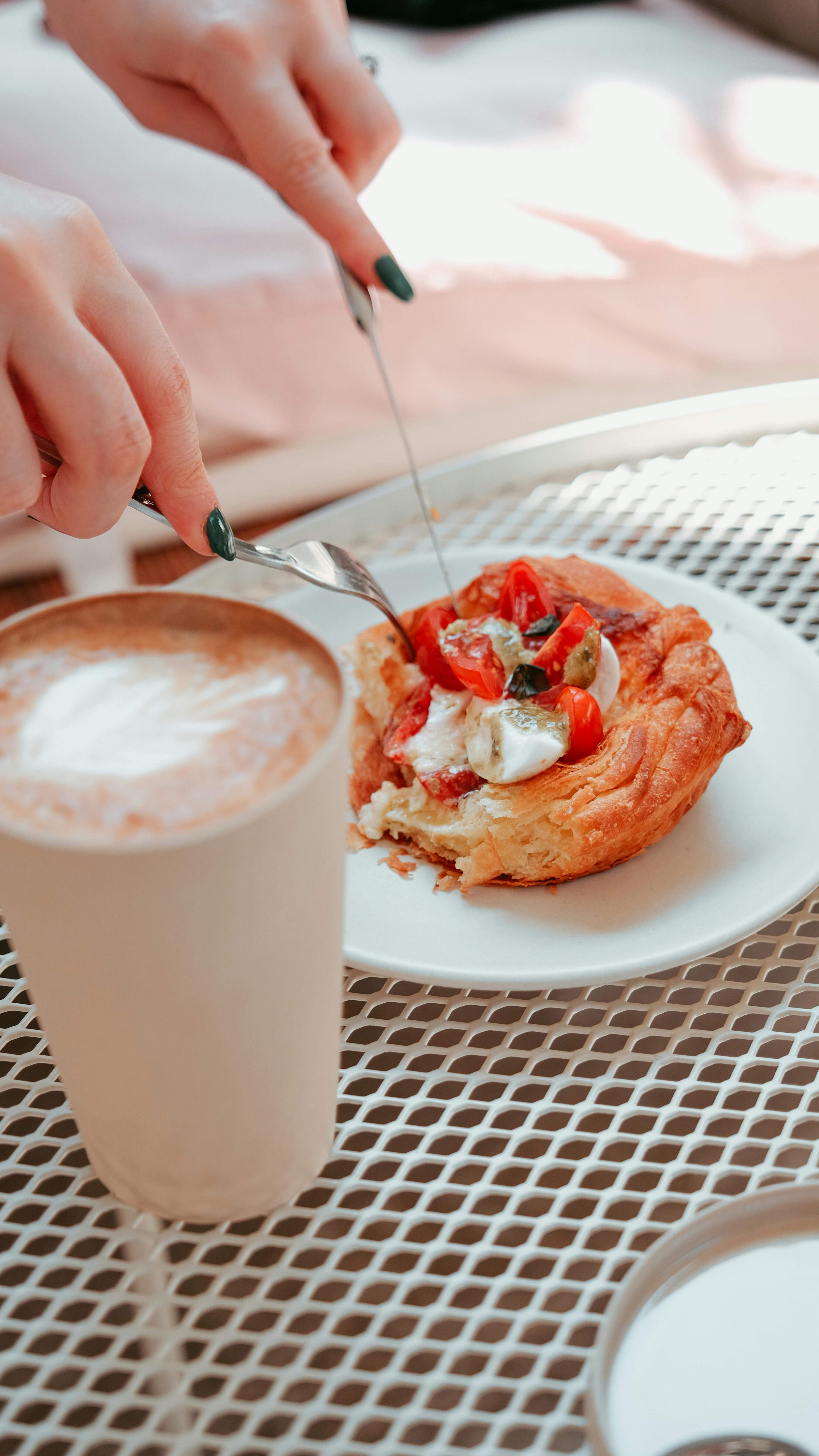 Woman Hands Cutting Food · Free Stock Photo
