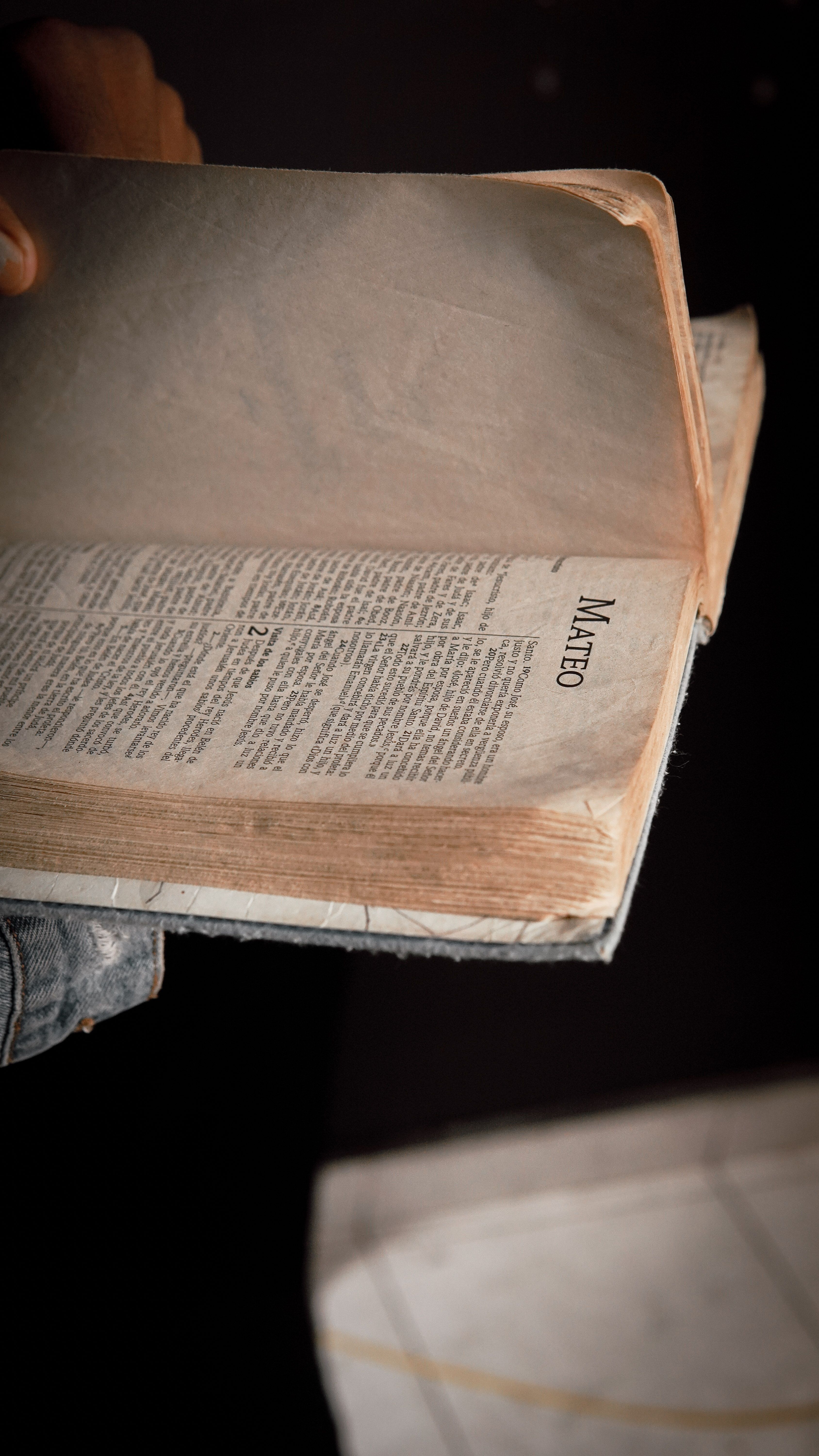 Photography of Book Page · Free Stock Photo