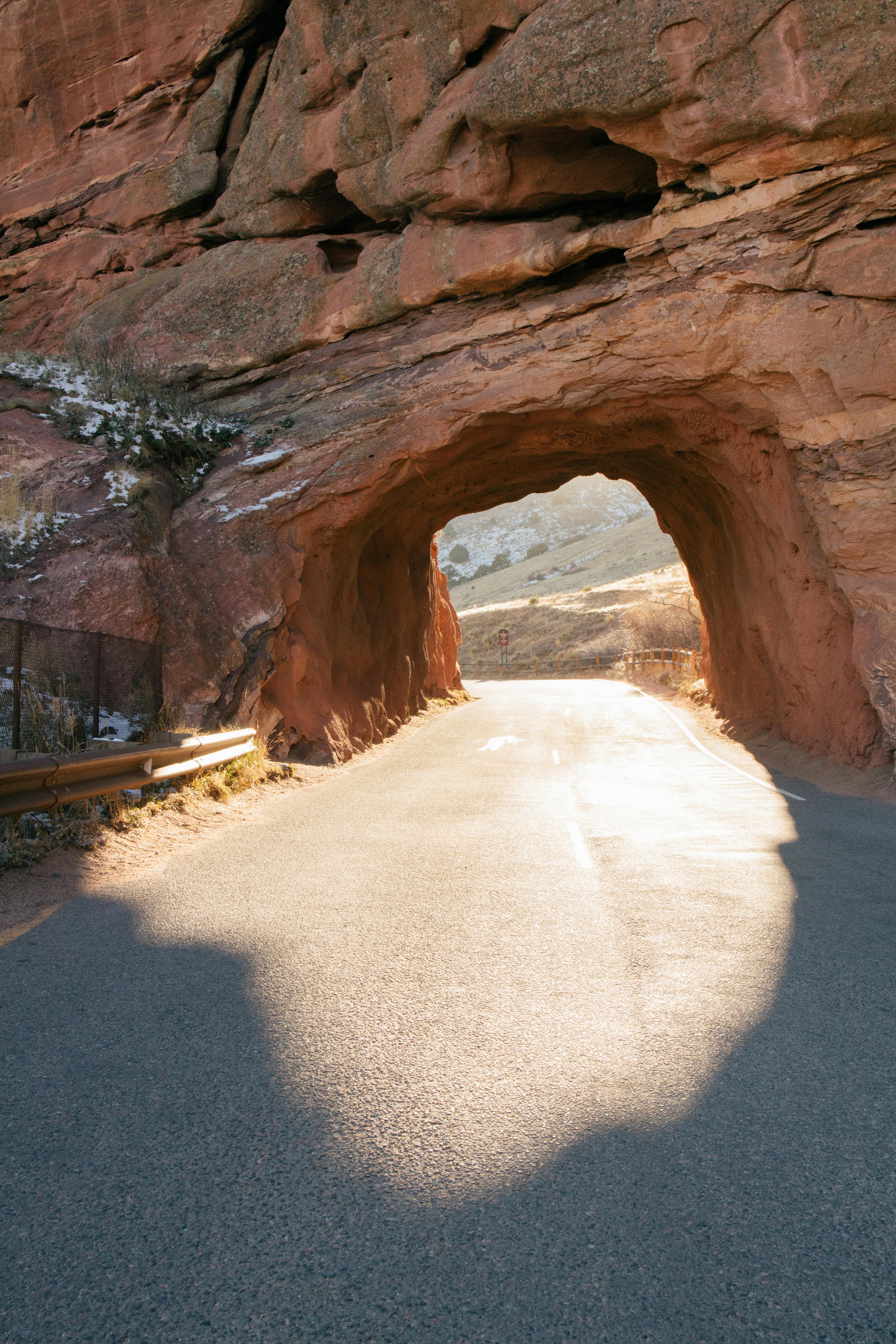 Roadside Geological Formation · Free Stock Photo