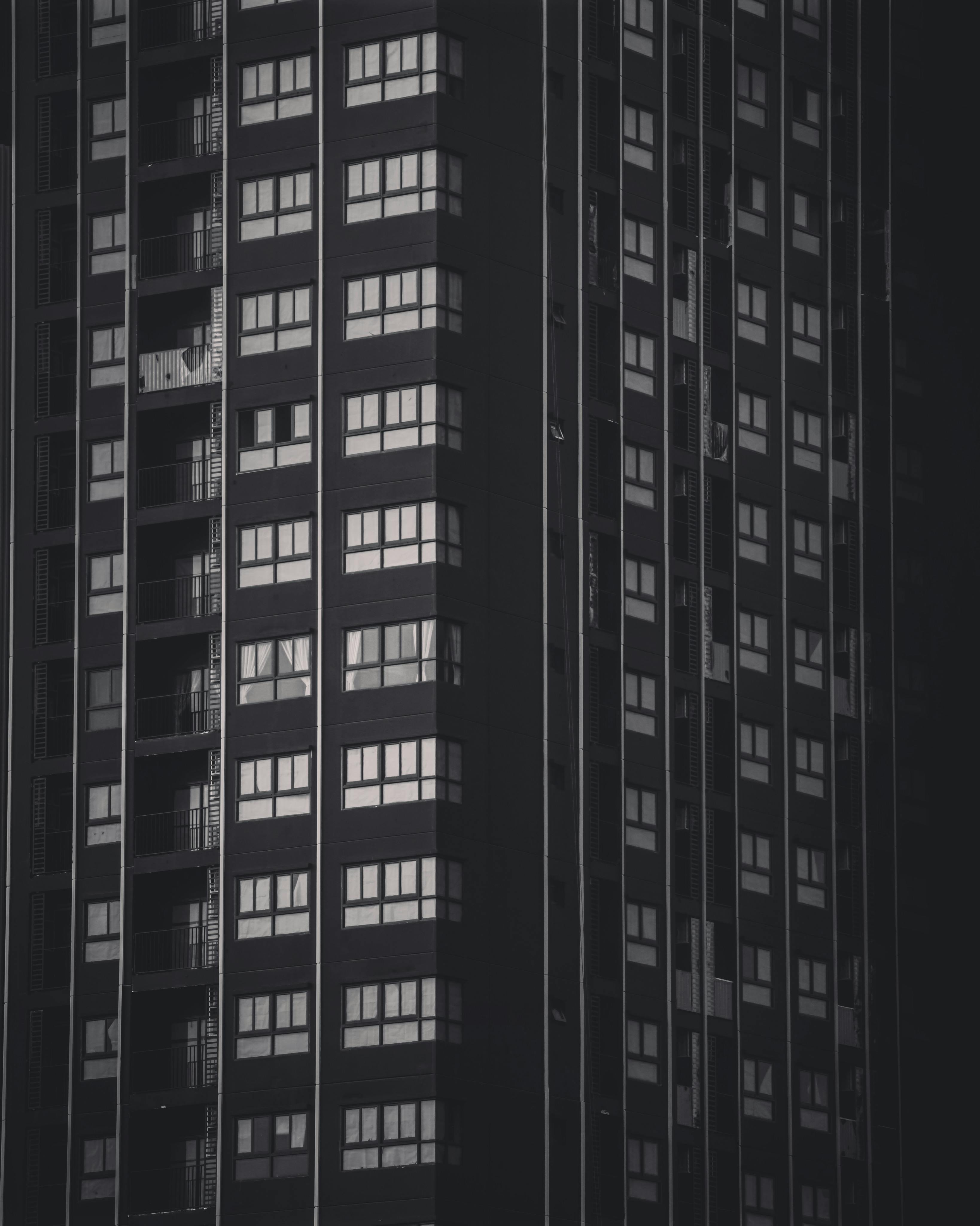 Yellow Glass Window on the Wall · Free Stock Photo