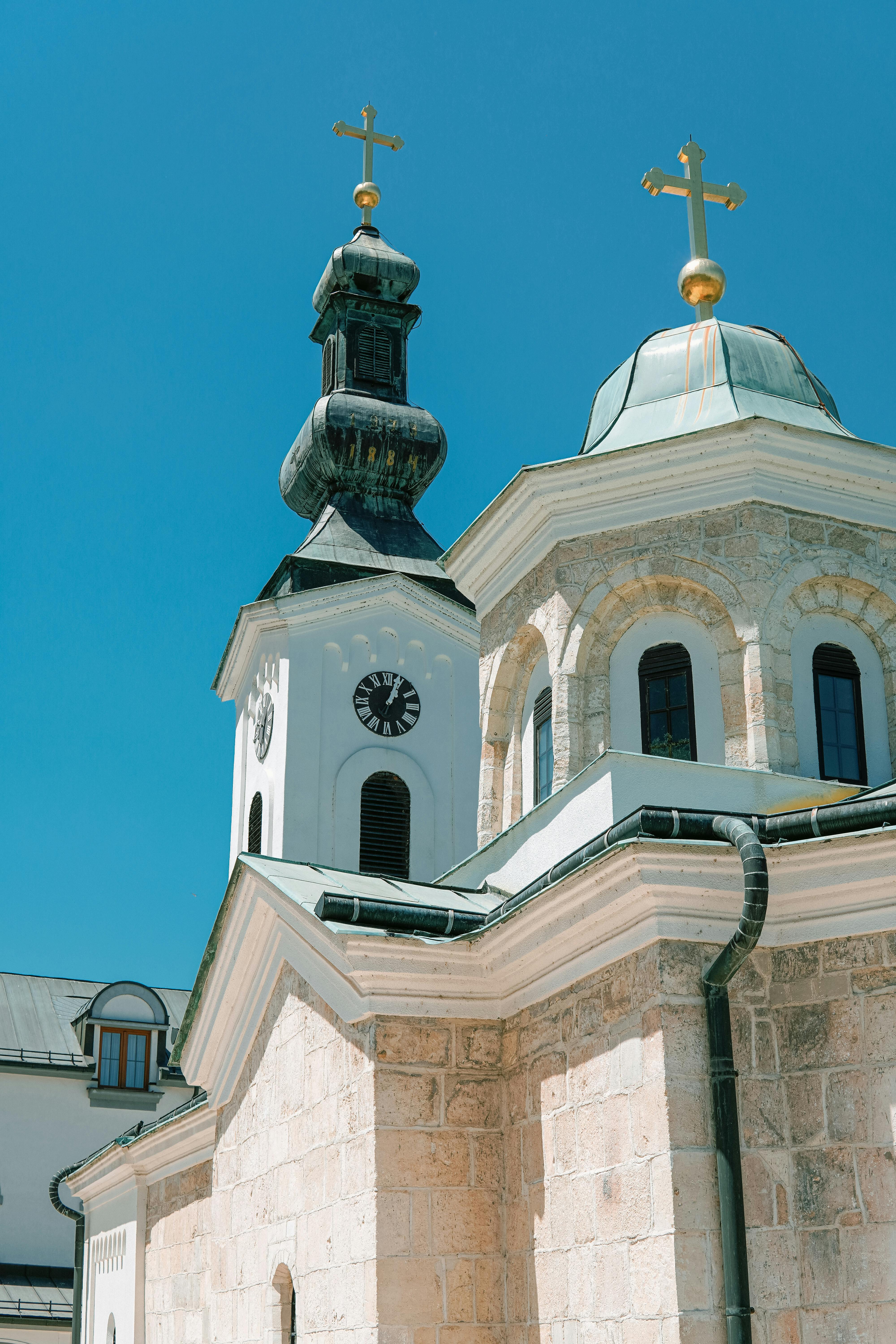 Tavna Monastery Towers, Bijeljin, Bosnia and Herzegovina · Free Stock Photo