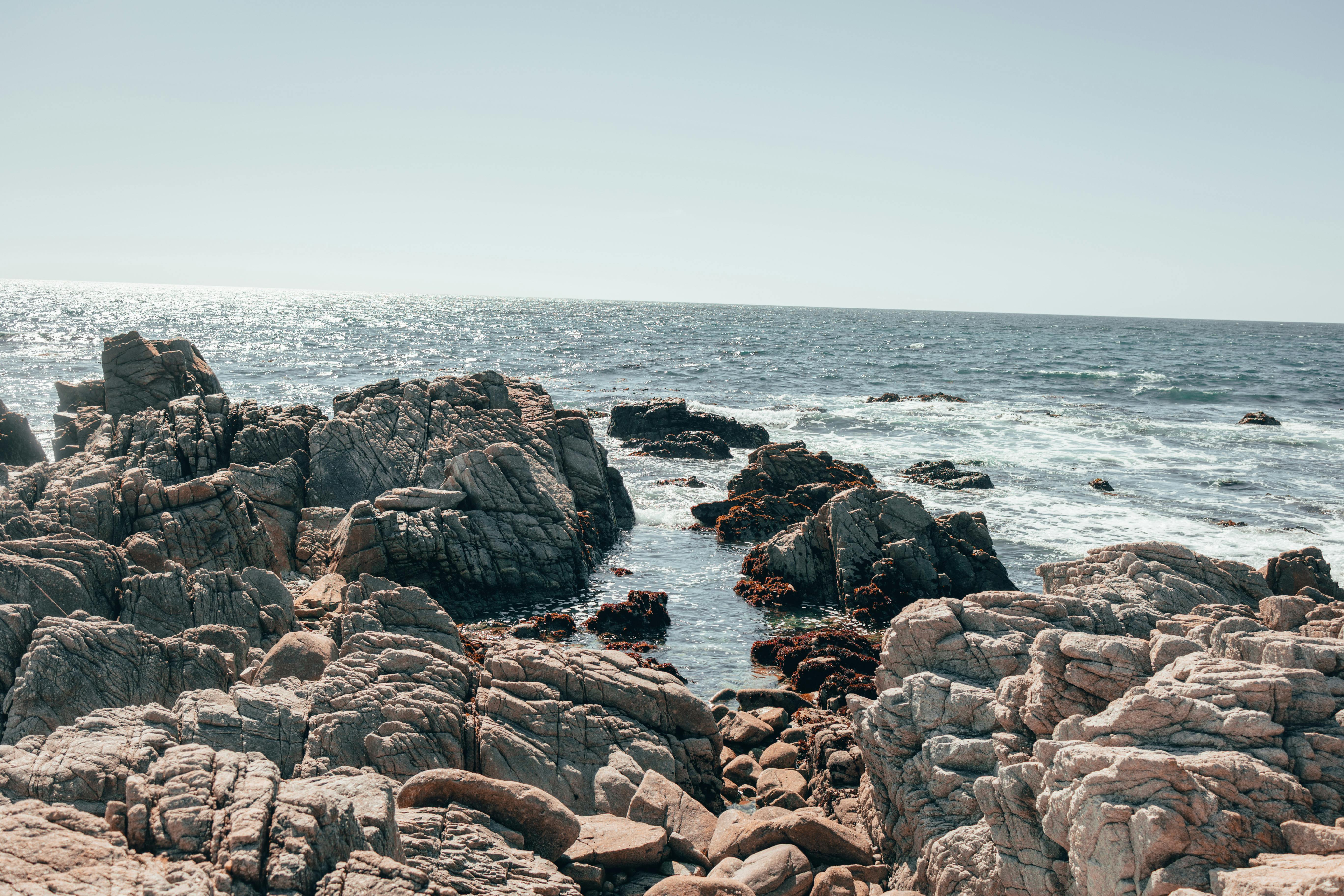 Gray Rocks on the Shore · Free Stock Photo