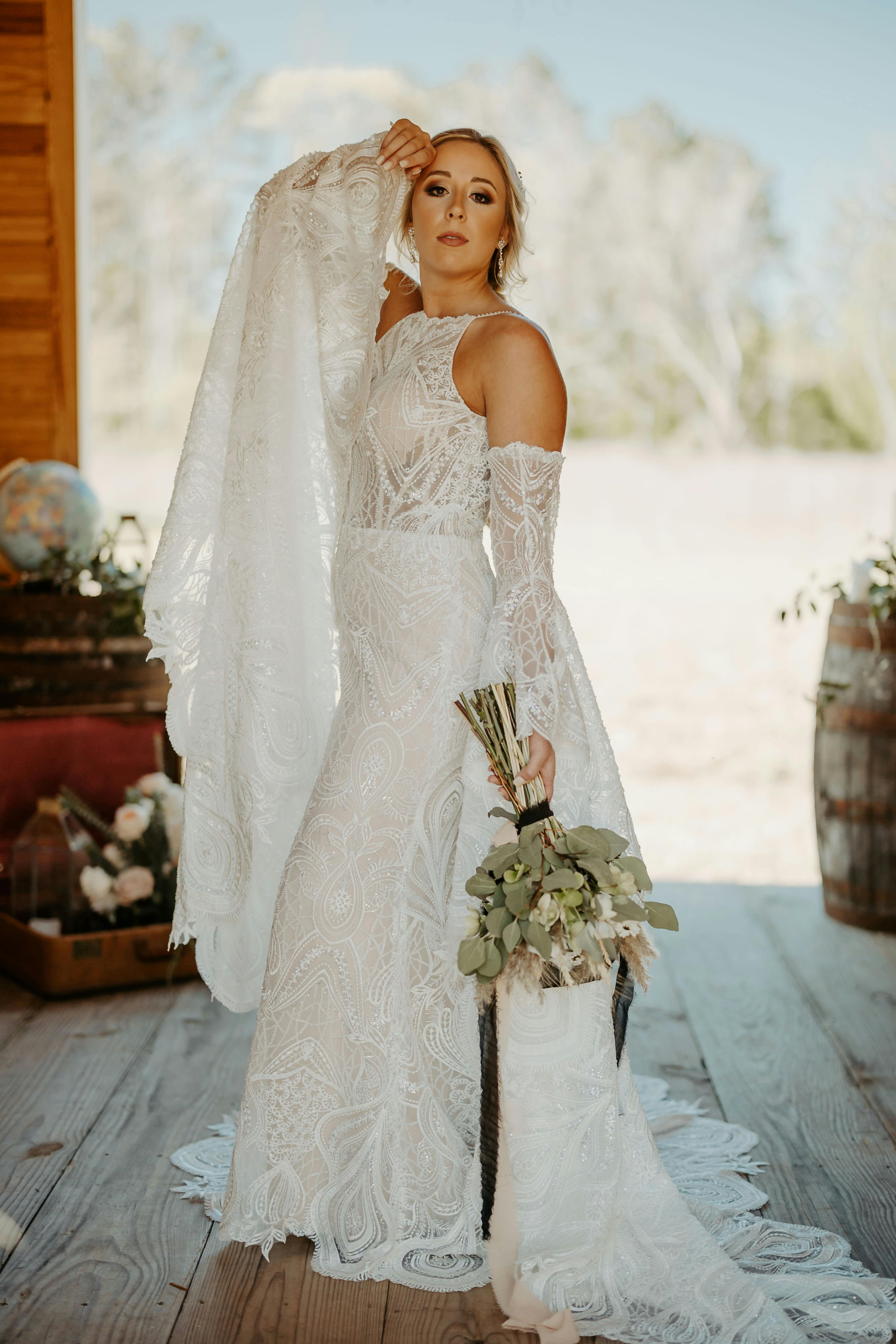 Models in Wedding Attire · Free Stock Photo