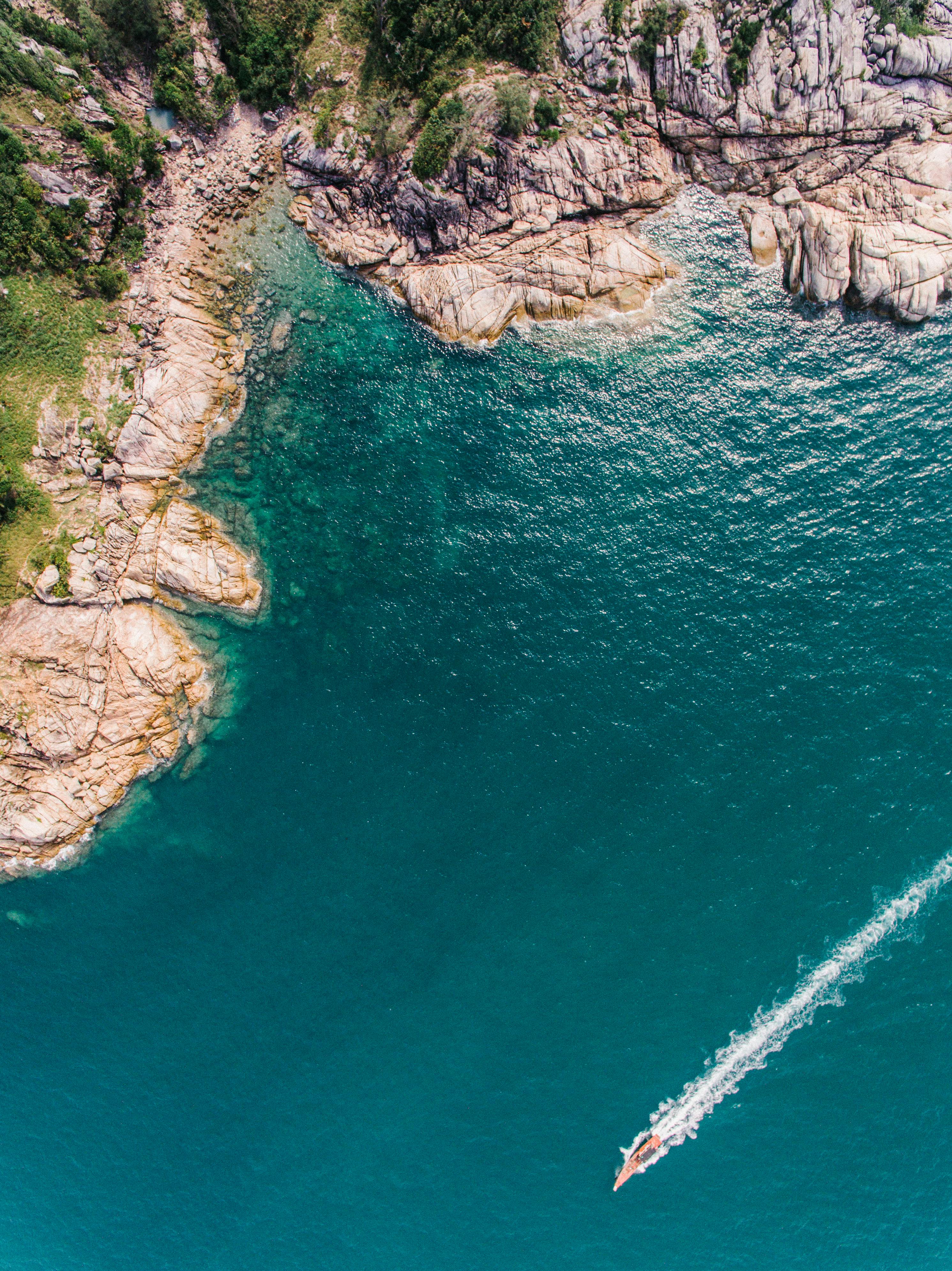 Bird's-Eye View Photograph of the Sea · Free Stock Photo