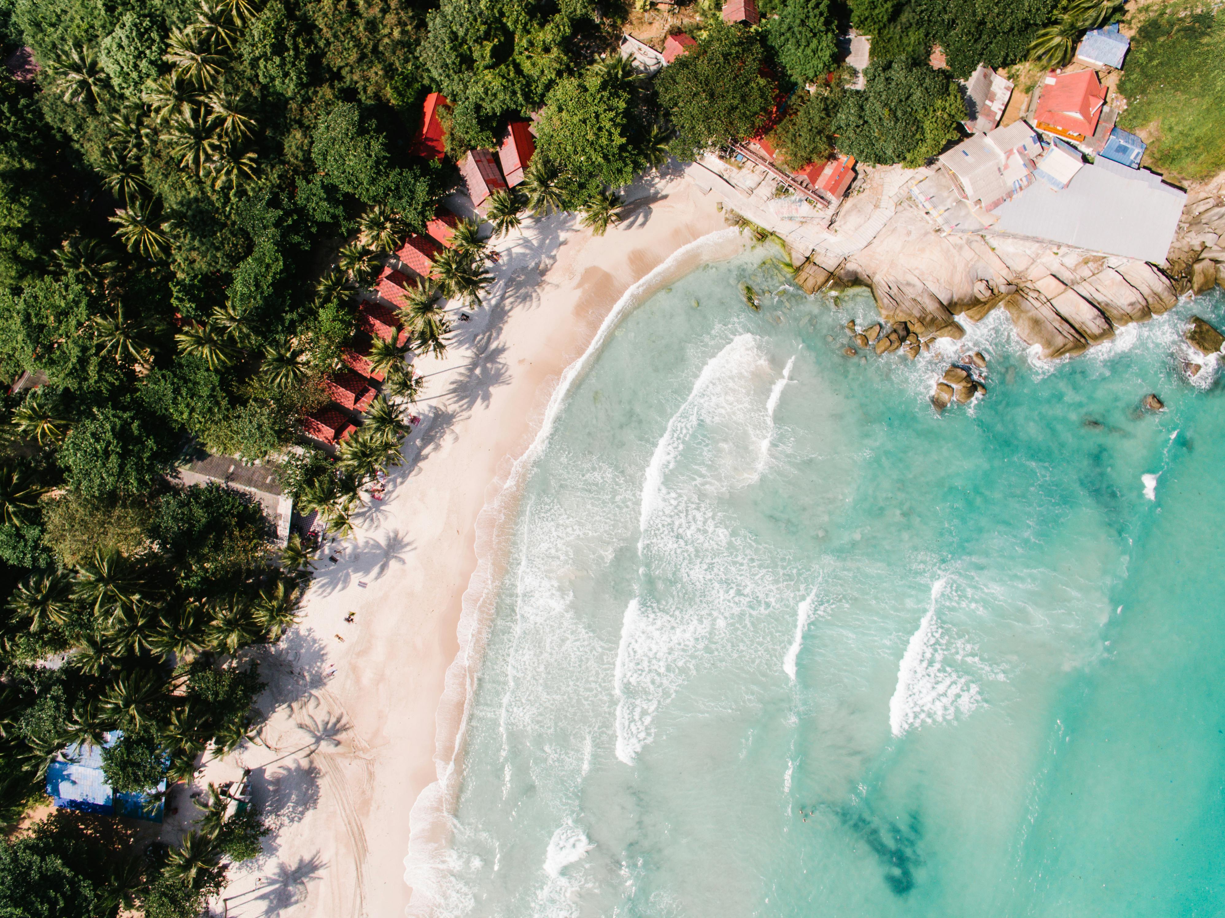 Aerial View of Beach · Free Stock Photo