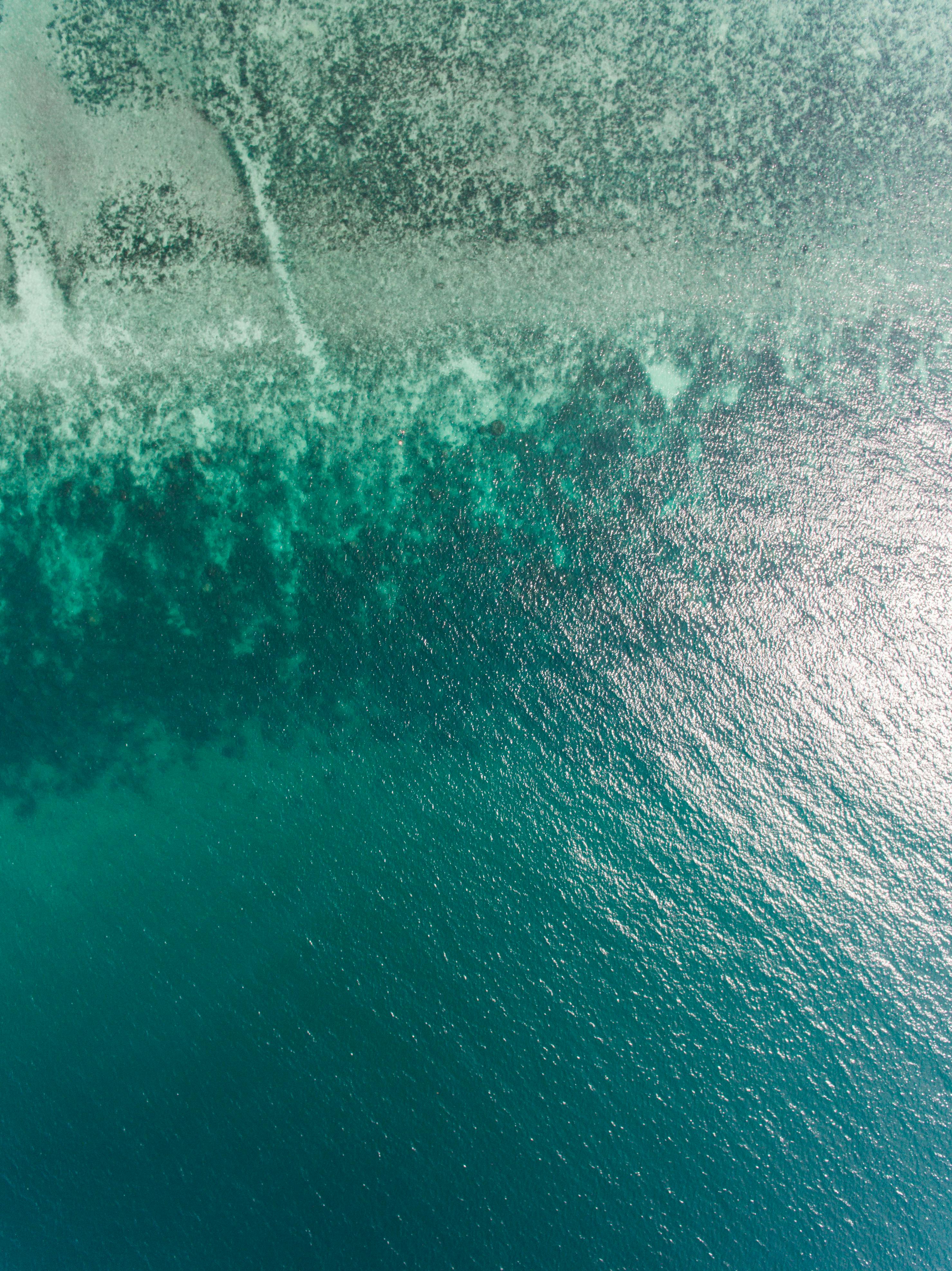 Aerial Photography of the Sea · Free Stock Photo