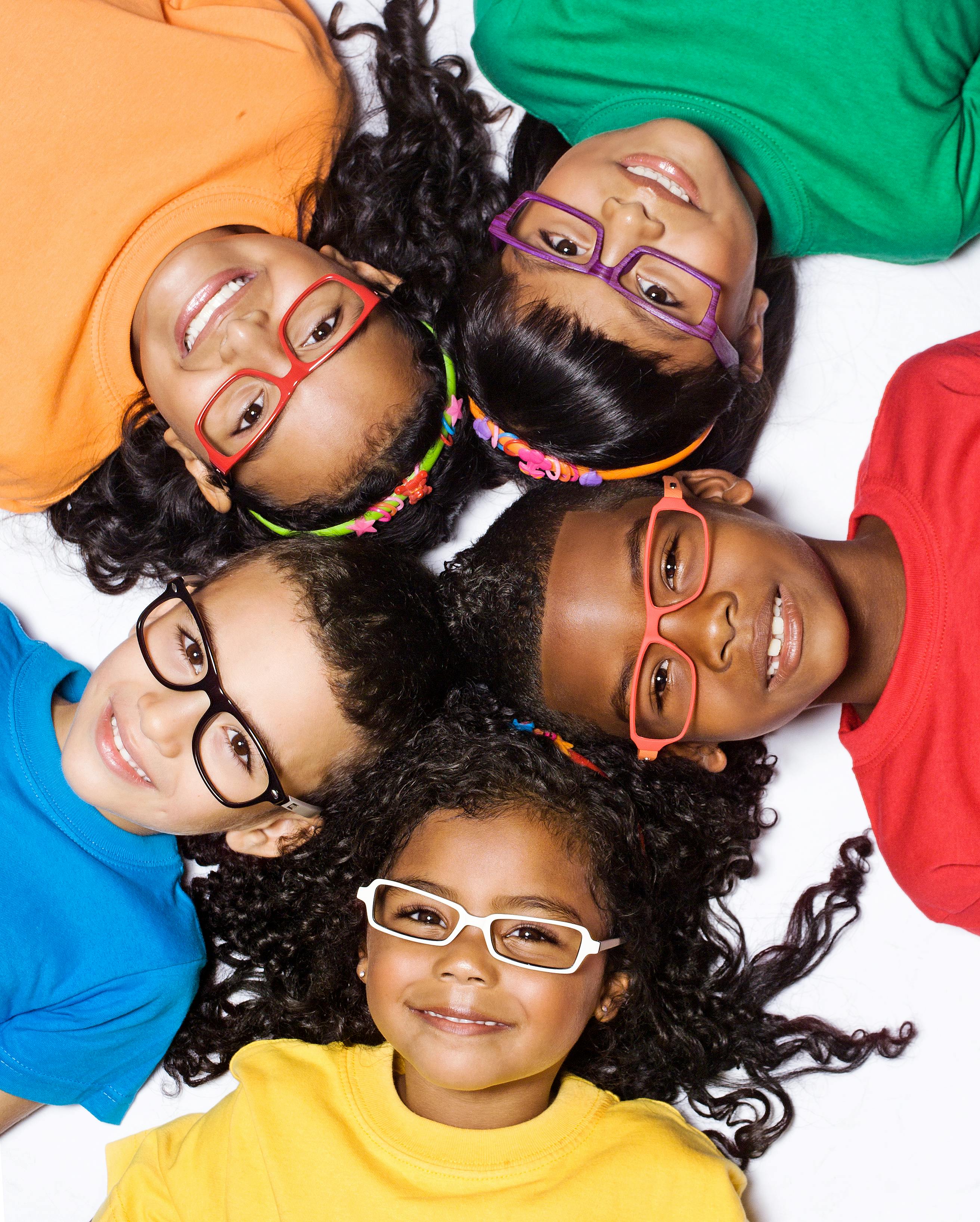 A Children Wearing Colorful Eyeglasses · Free Stock Photo