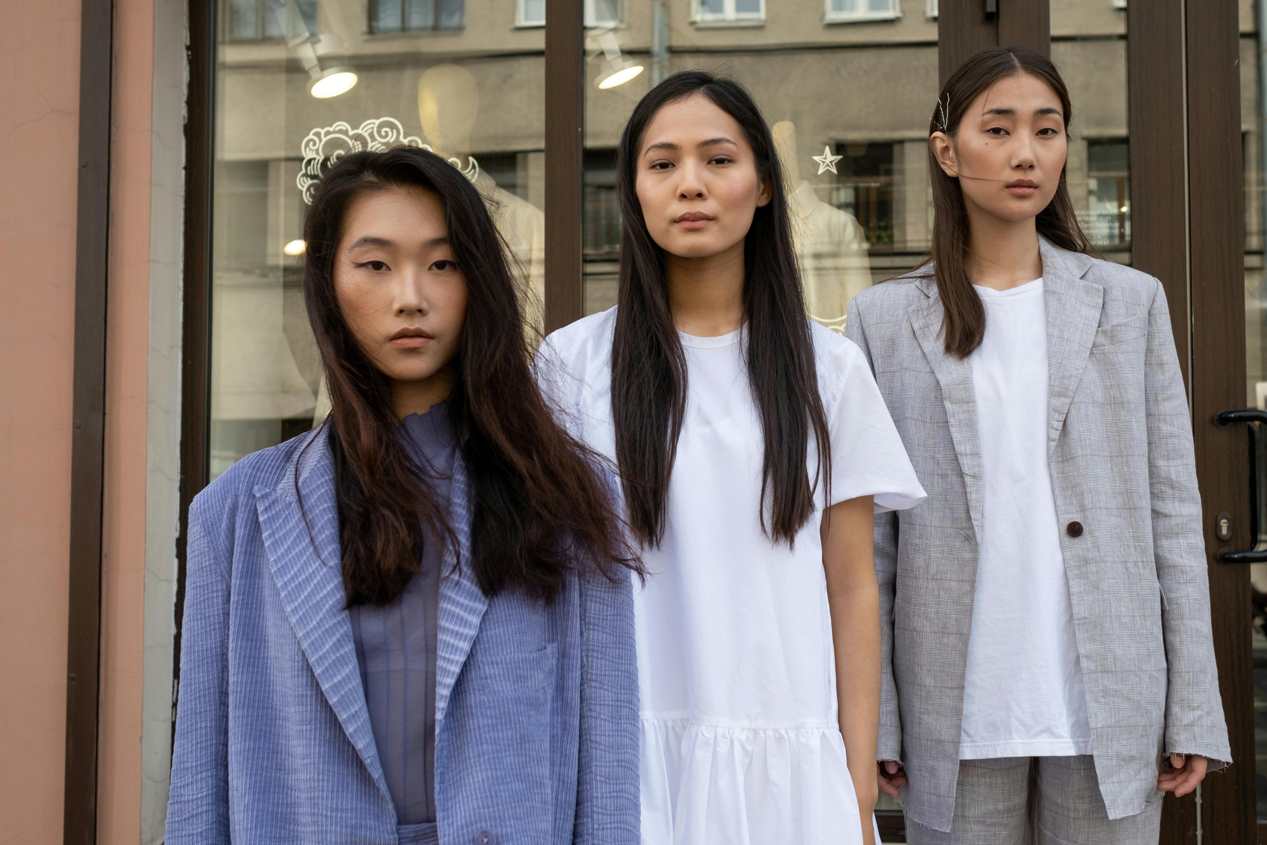 Three Women Standing Together · Free Stock Photo