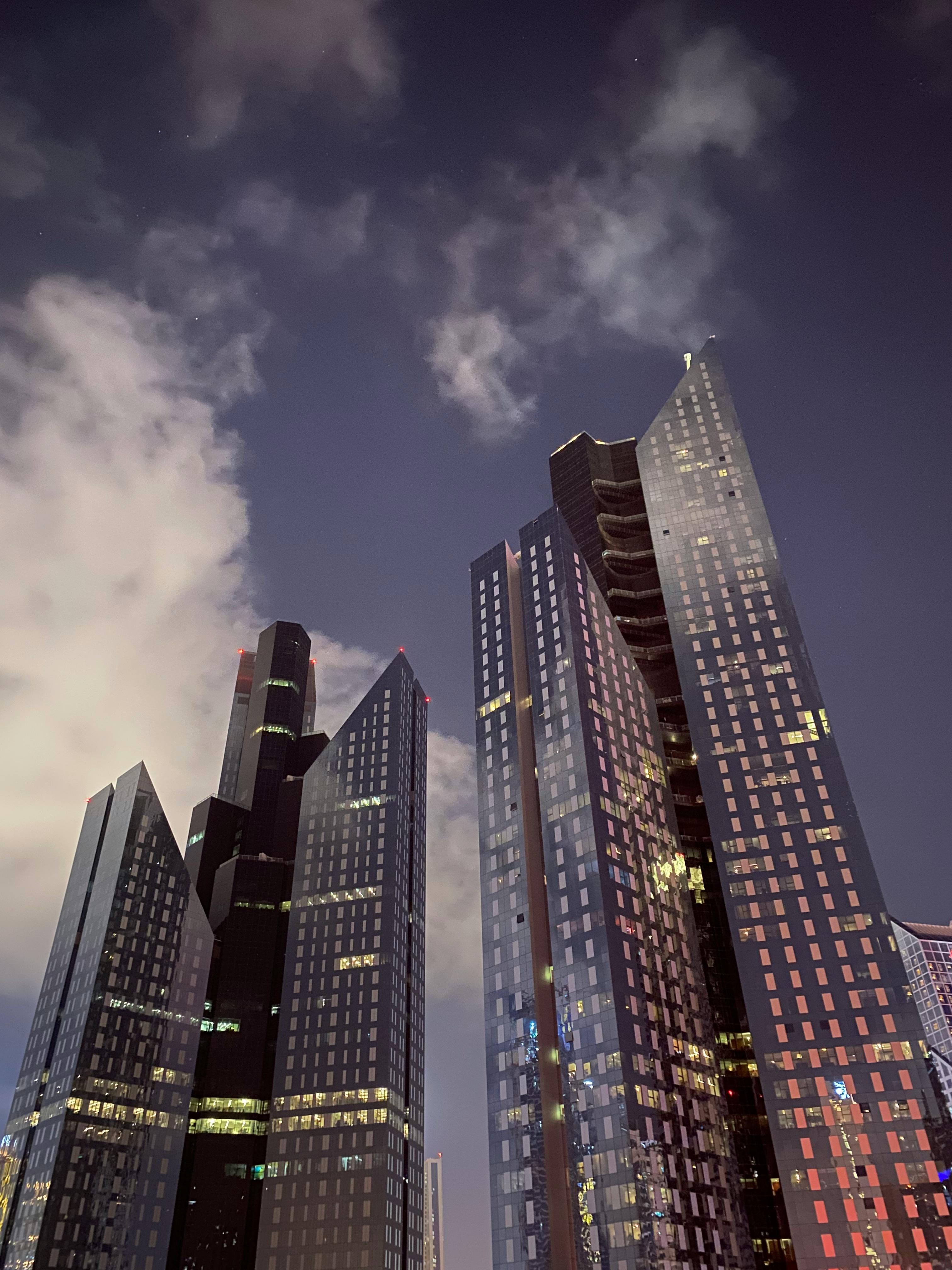 Concrete Building with Broken Windows · Free Stock Photo