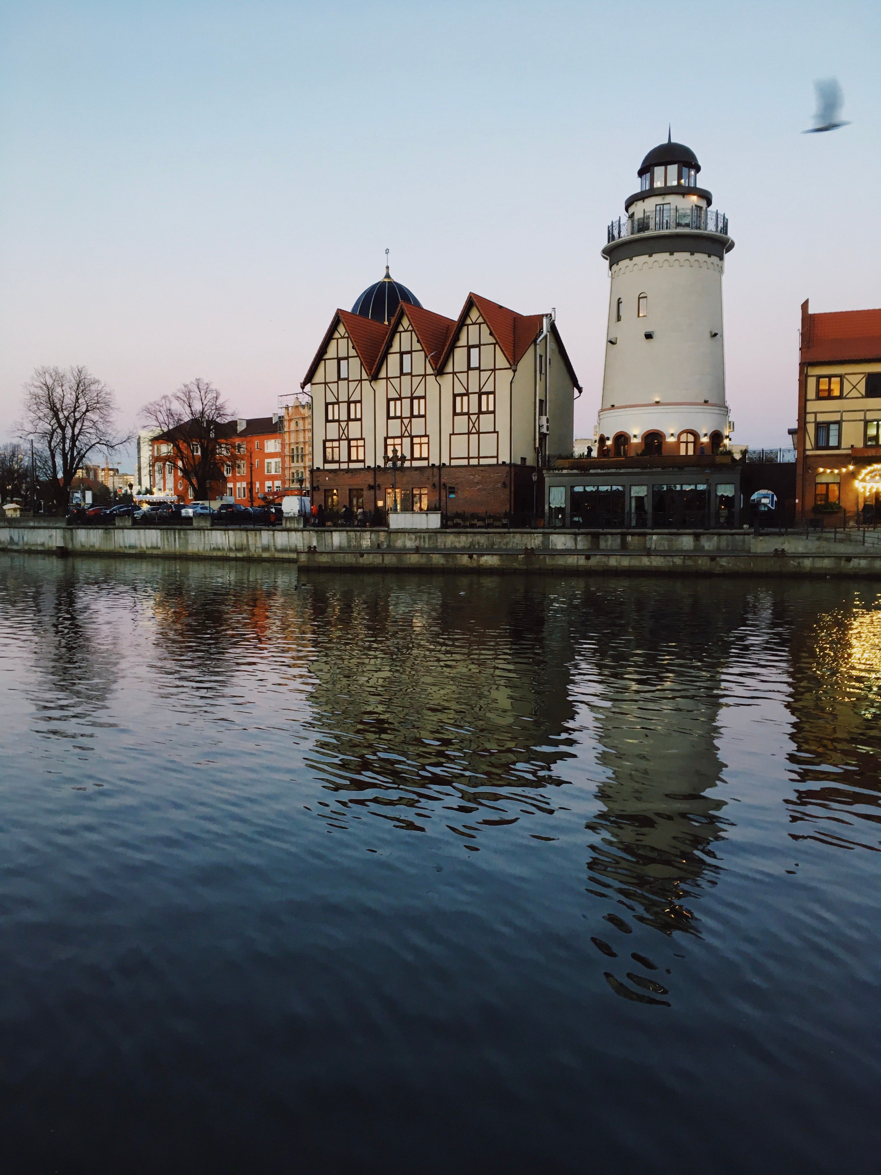A Lighthouse on a Cliff · Free Stock Photo
