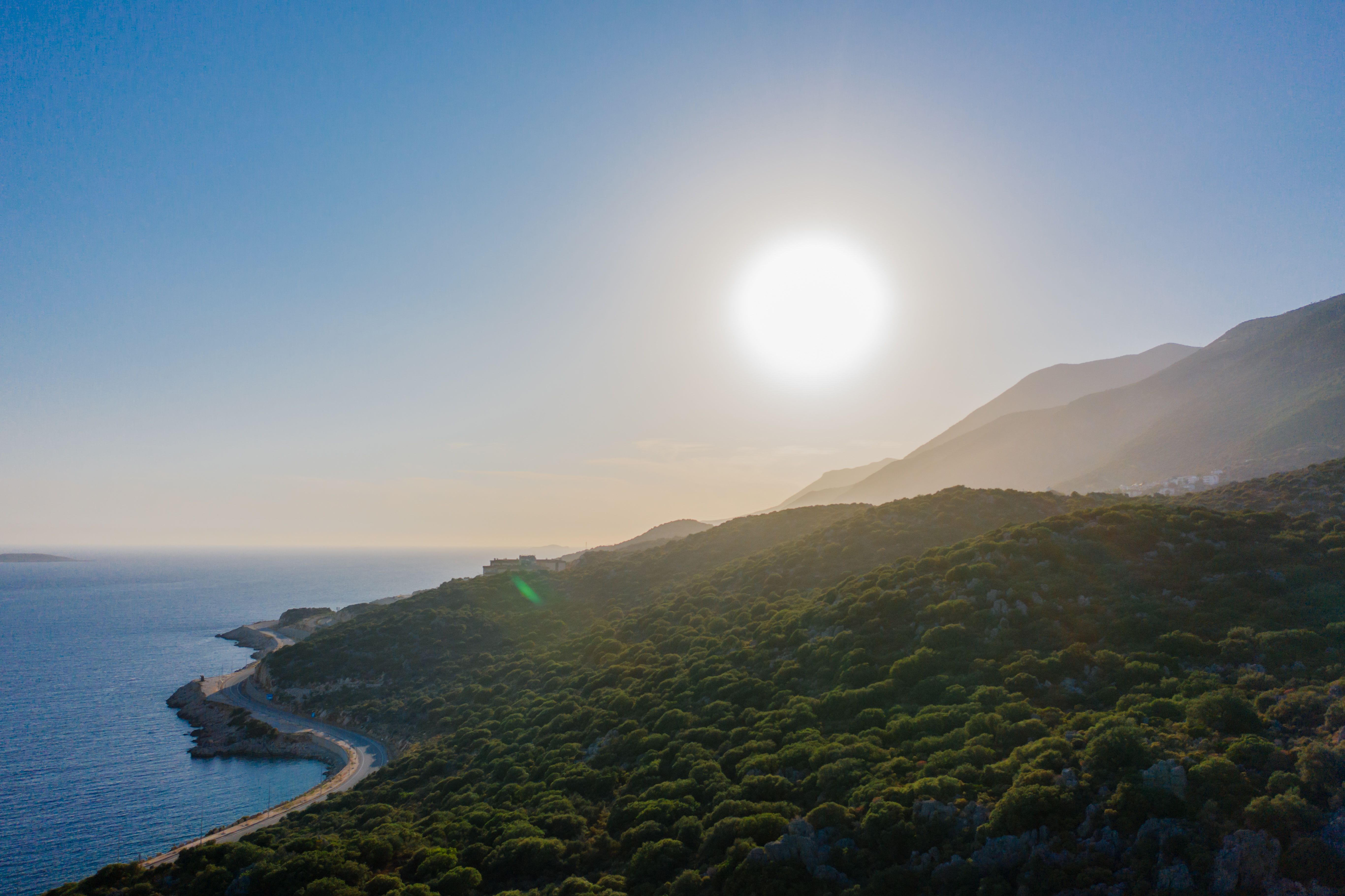 View of a Mountain During Sunrise · Free Stock Photo