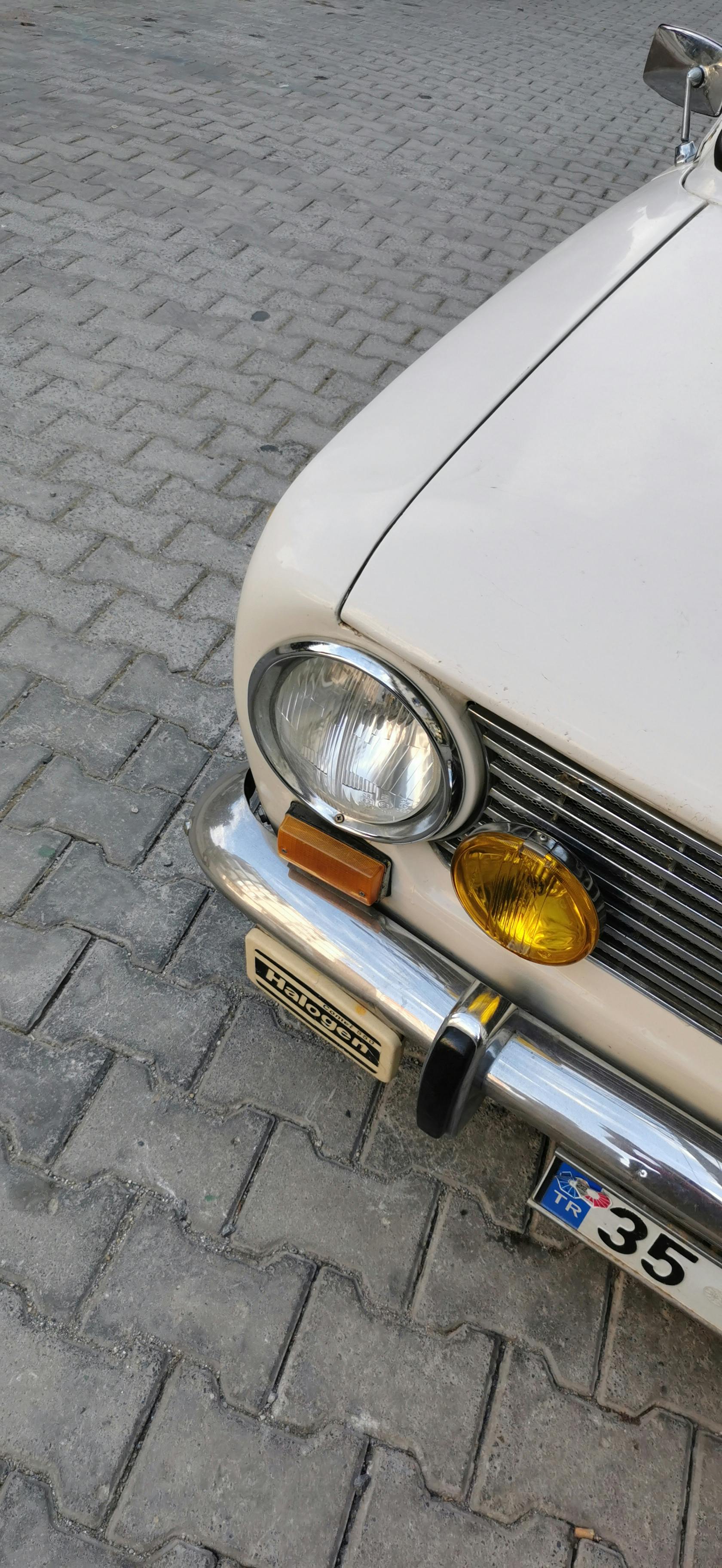 Rear Bumper of a Classic Car · Free Stock Photo