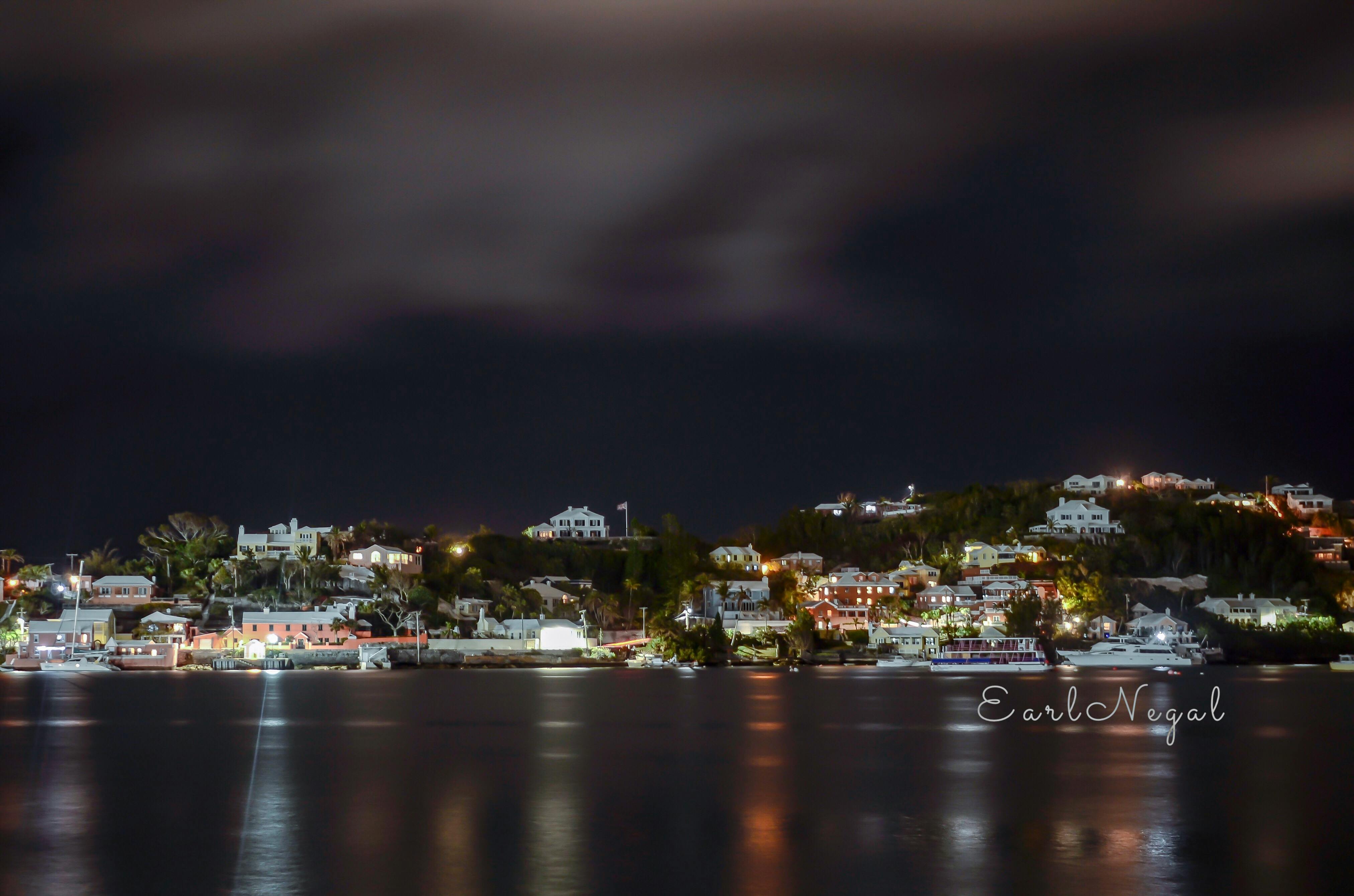 Free stock photo of Bermuda at night