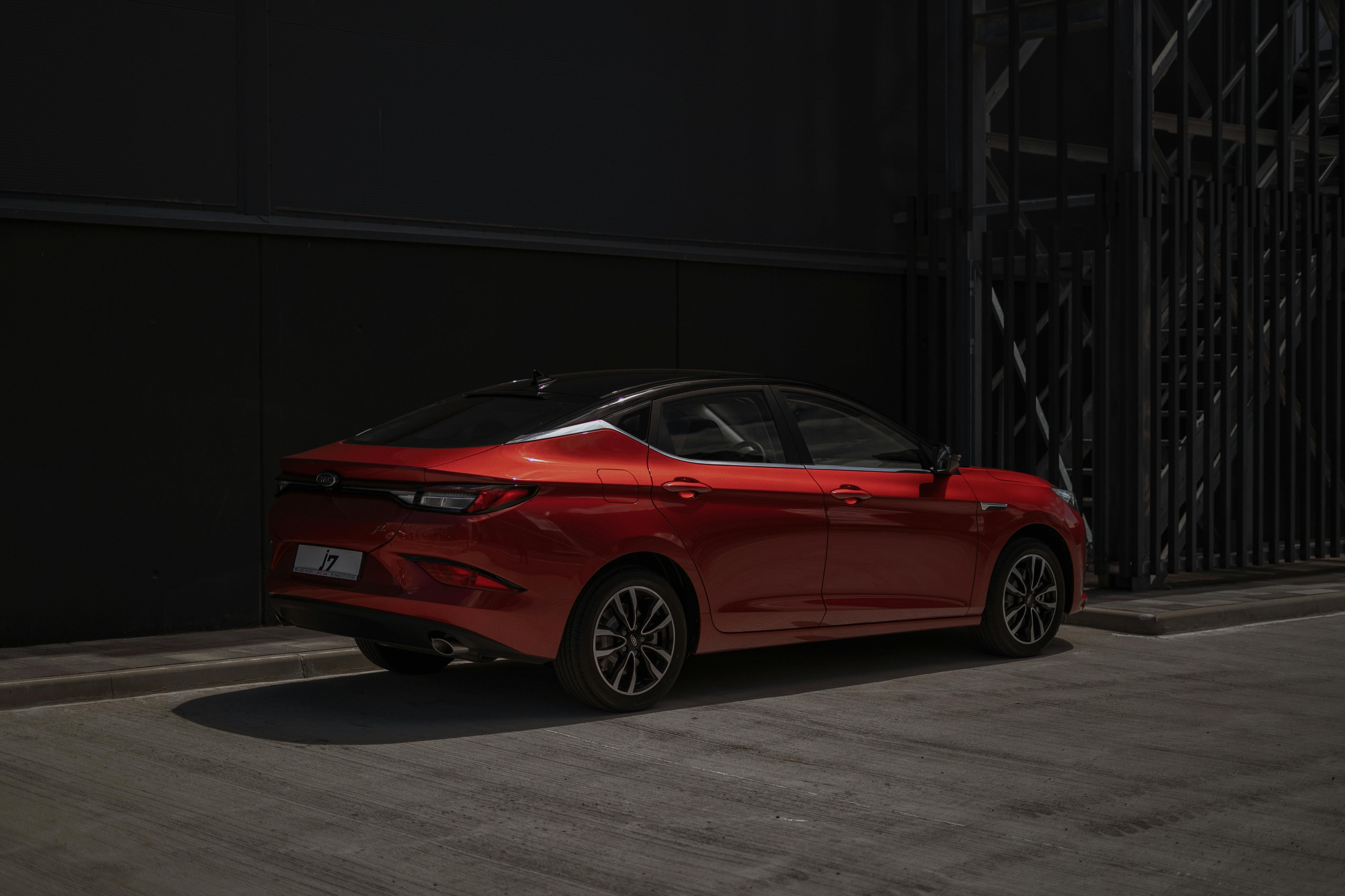Photo of a Shiny Red Car · Free Stock Photo