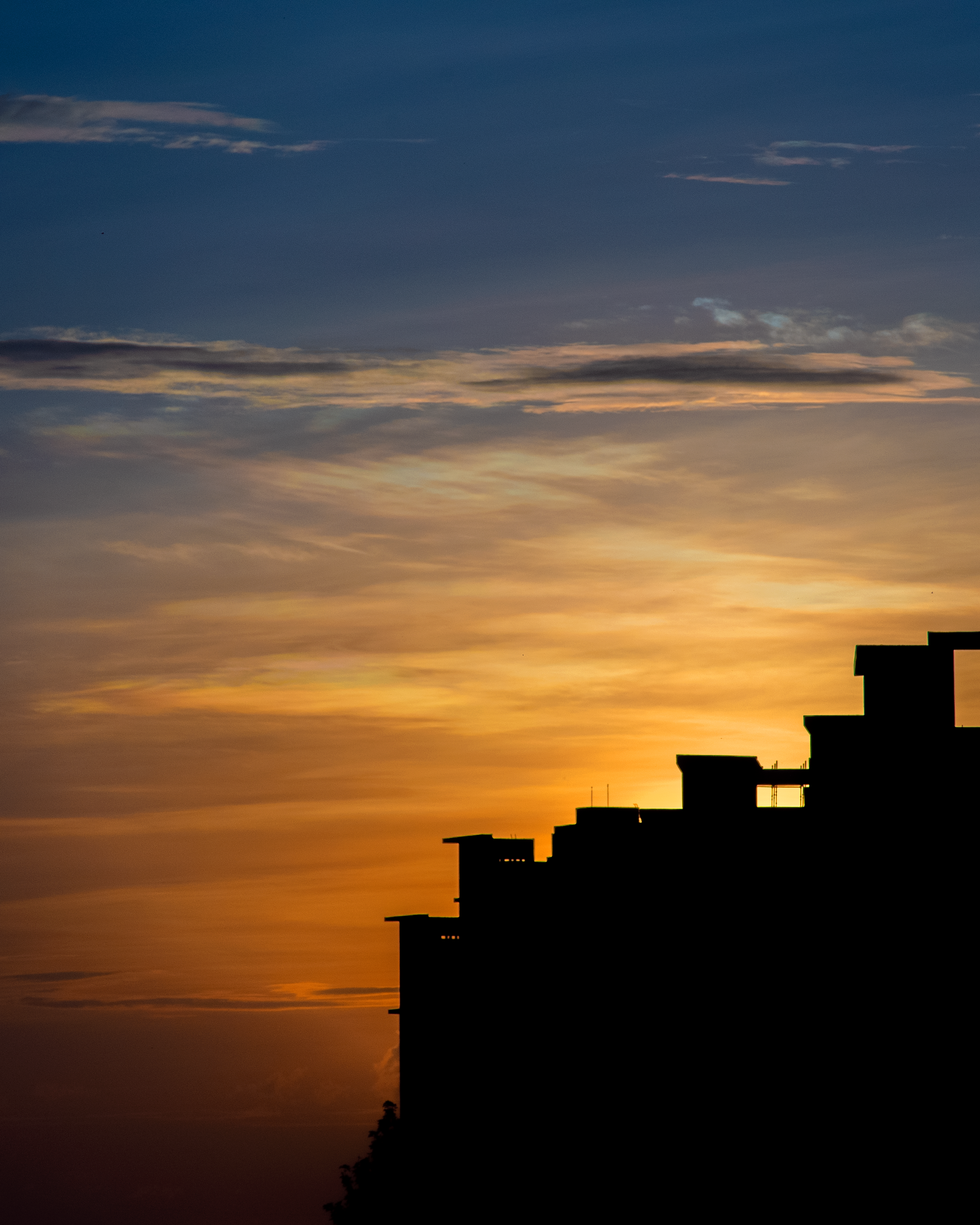 Silhouette of Light House Under Gray Dark Sky · Free Stock Photo
