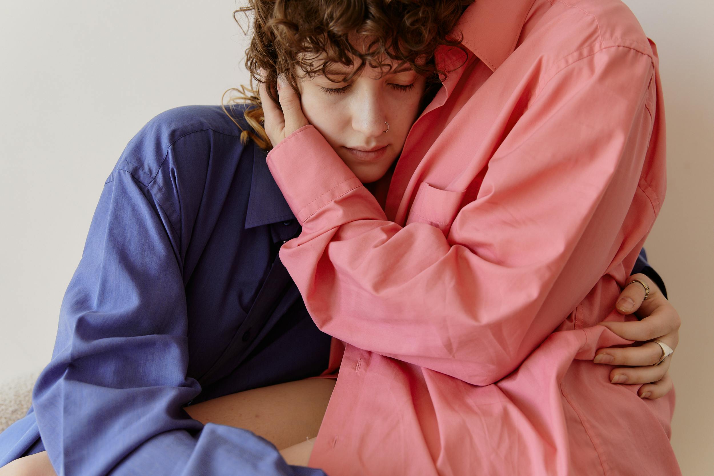 Two People Embracing · Free Stock Photo