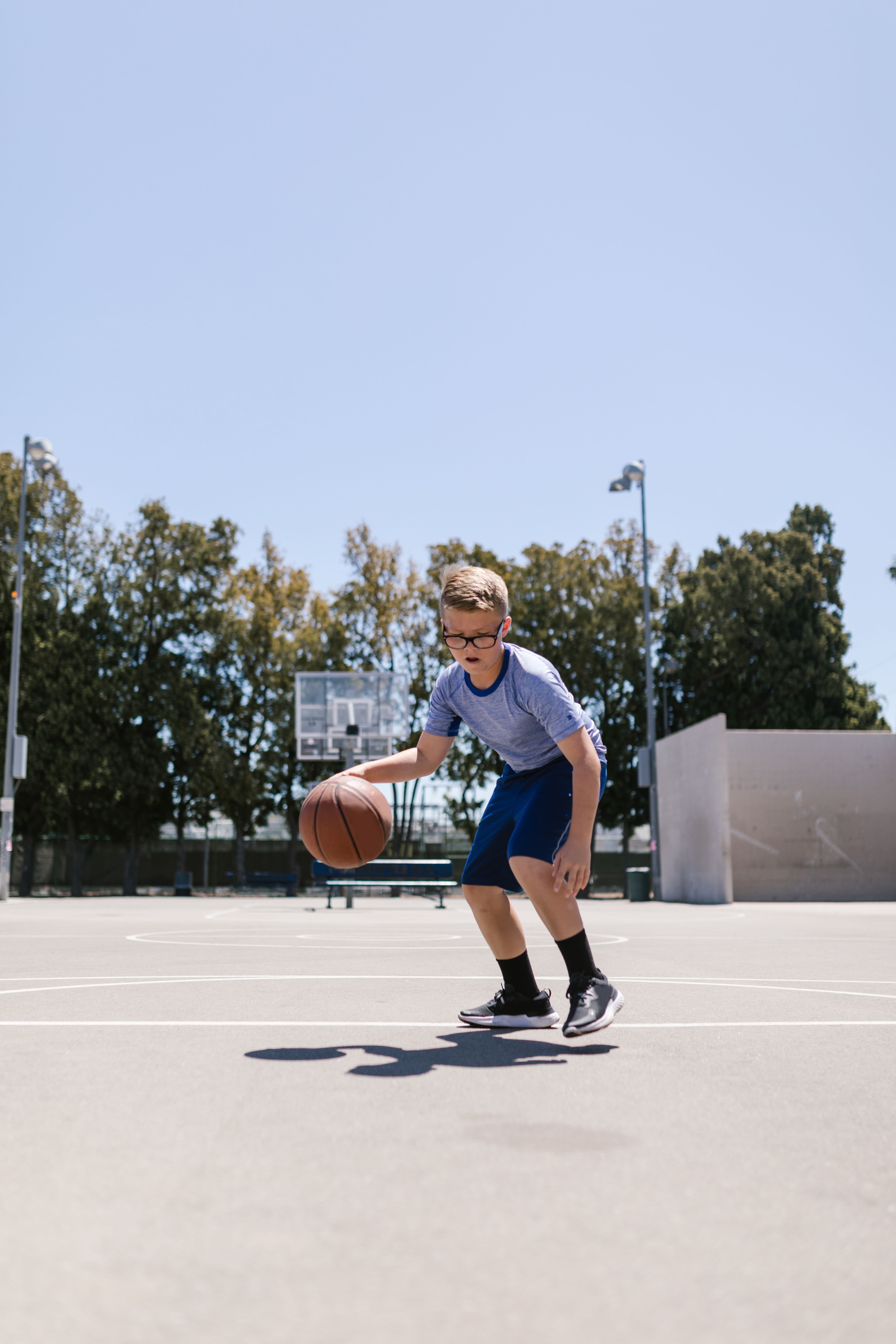 Children Playing Basketball at Daytime · Free Stock Photo