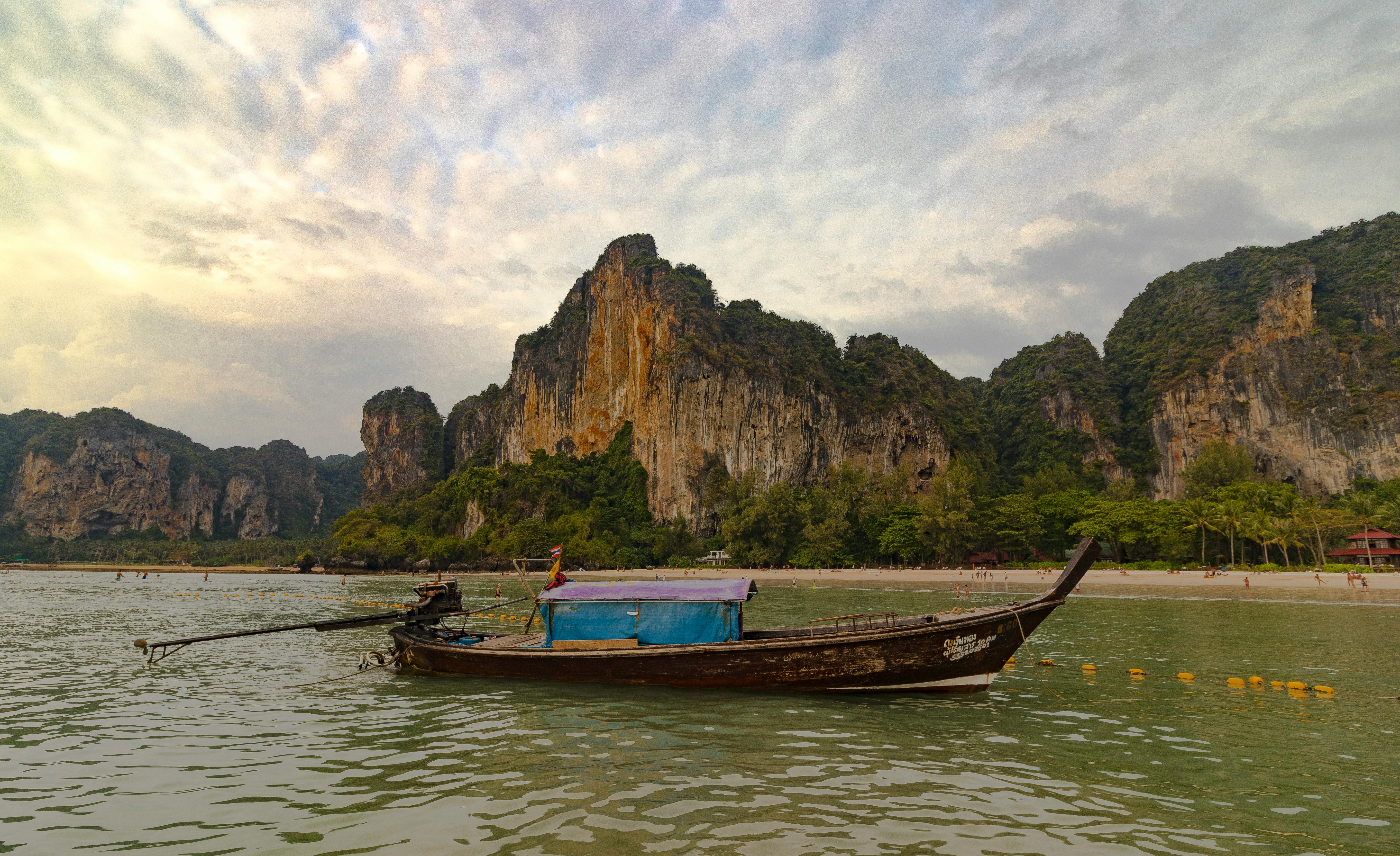 Free stock photo of beautiful, boat, clouds