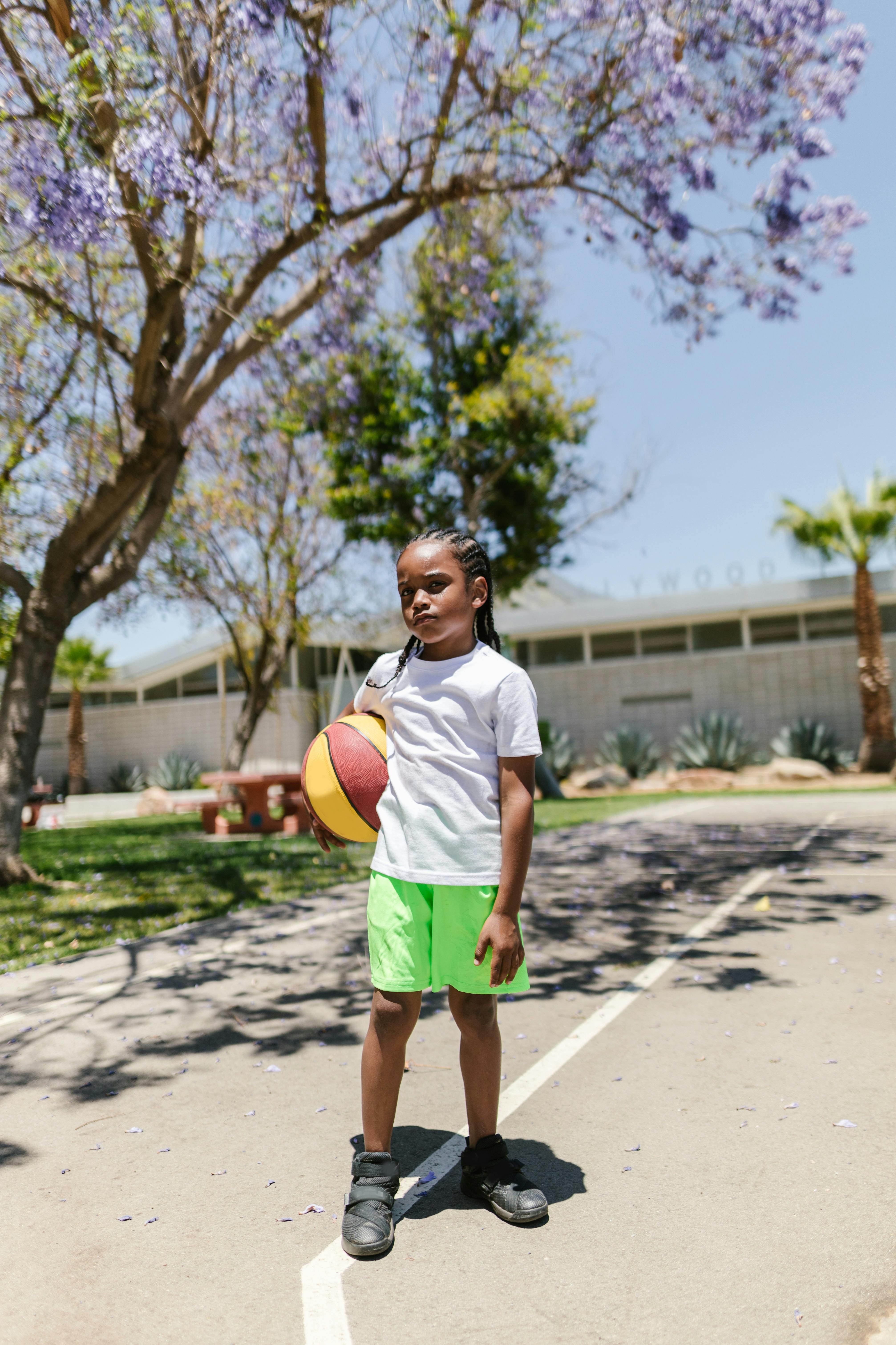 Photo of Children Playing Basketball · Free Stock Photo