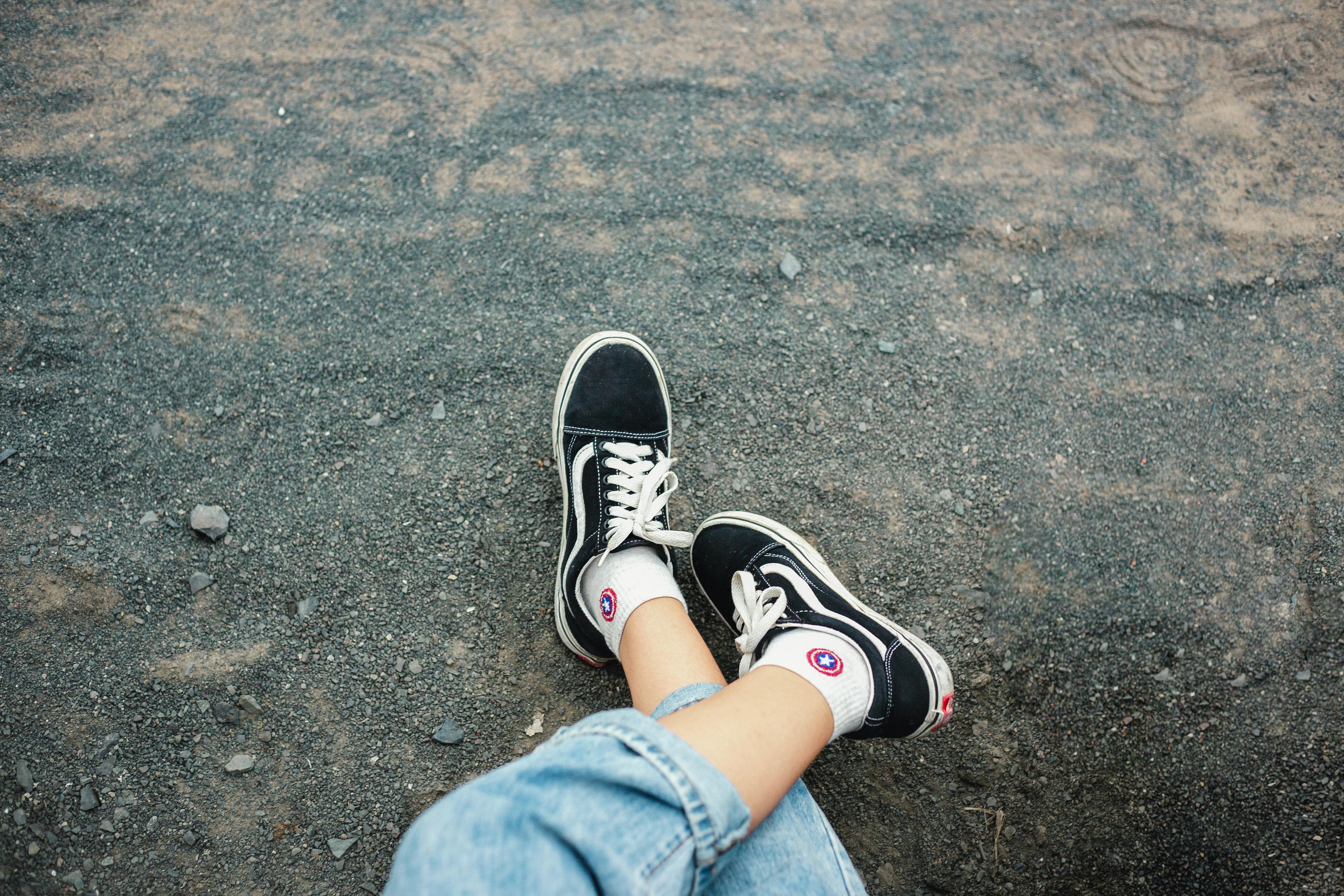 Person Standing On Arrow · Free Stock Photo