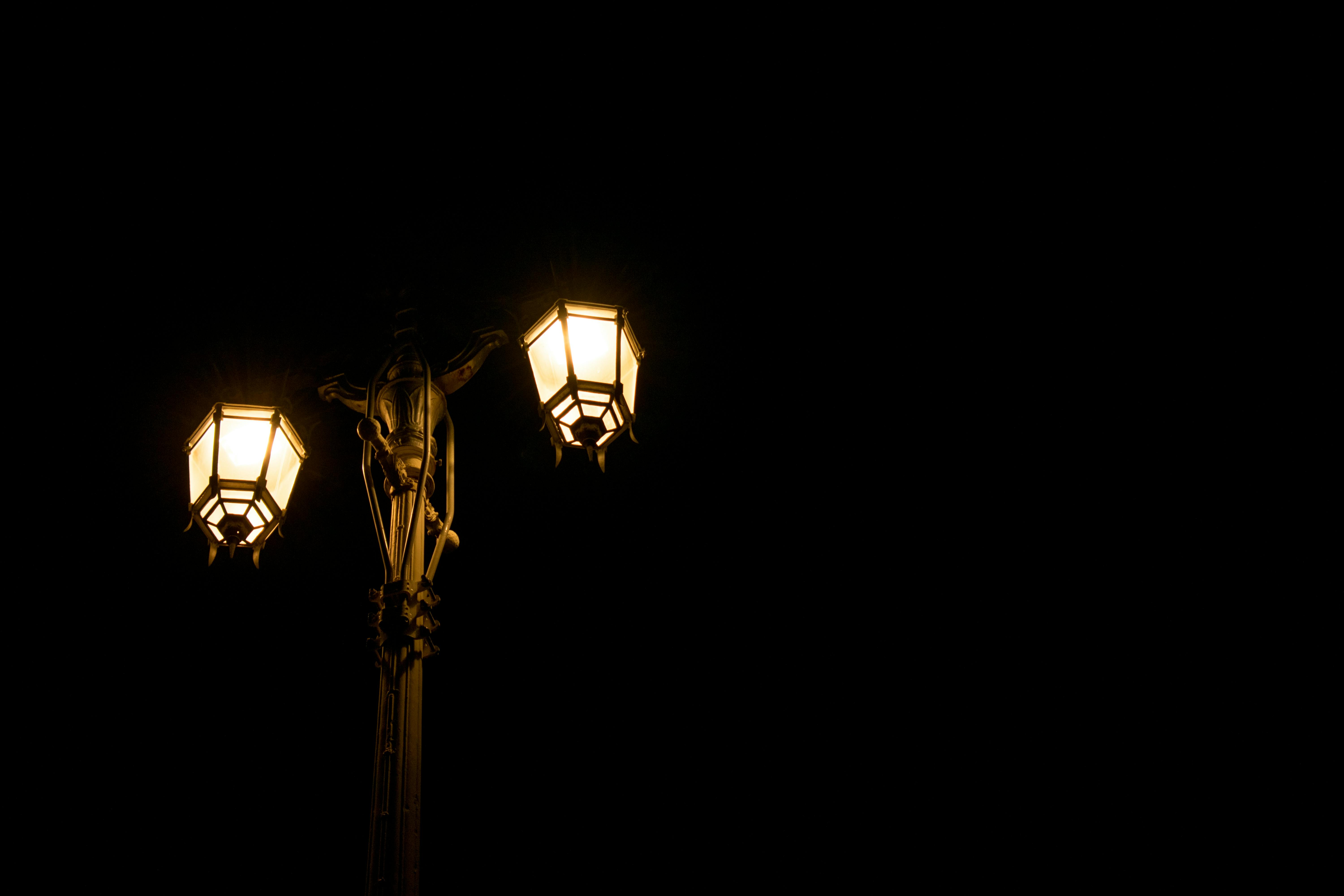 Free stock photo of light, night, street lamp
