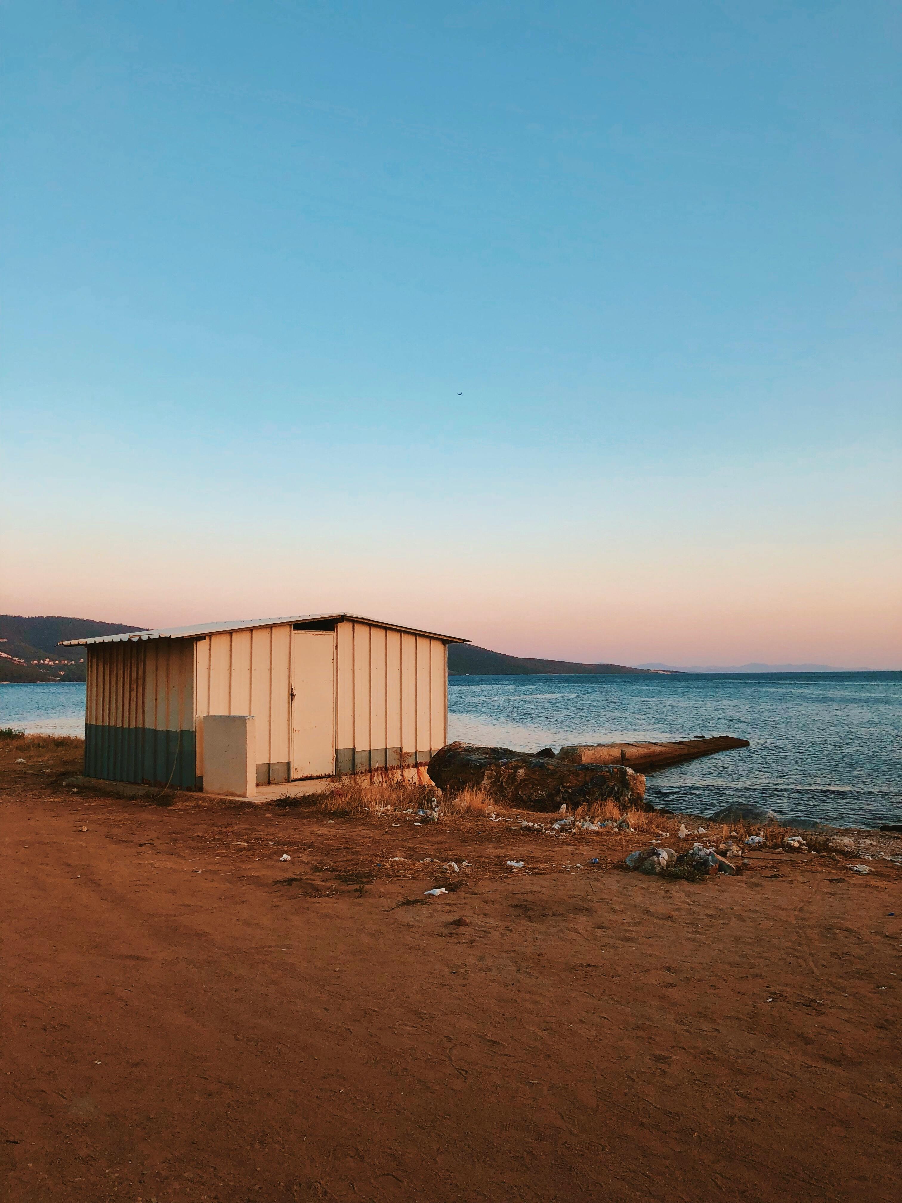 A Storage Shack on the Shore · Free Stock Photo